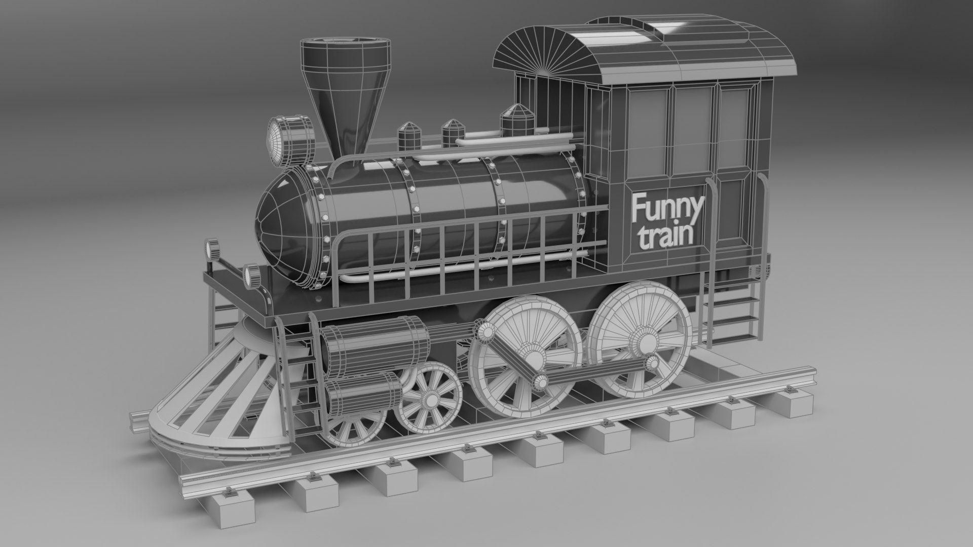 Train 3D - TurboSquid 1671987