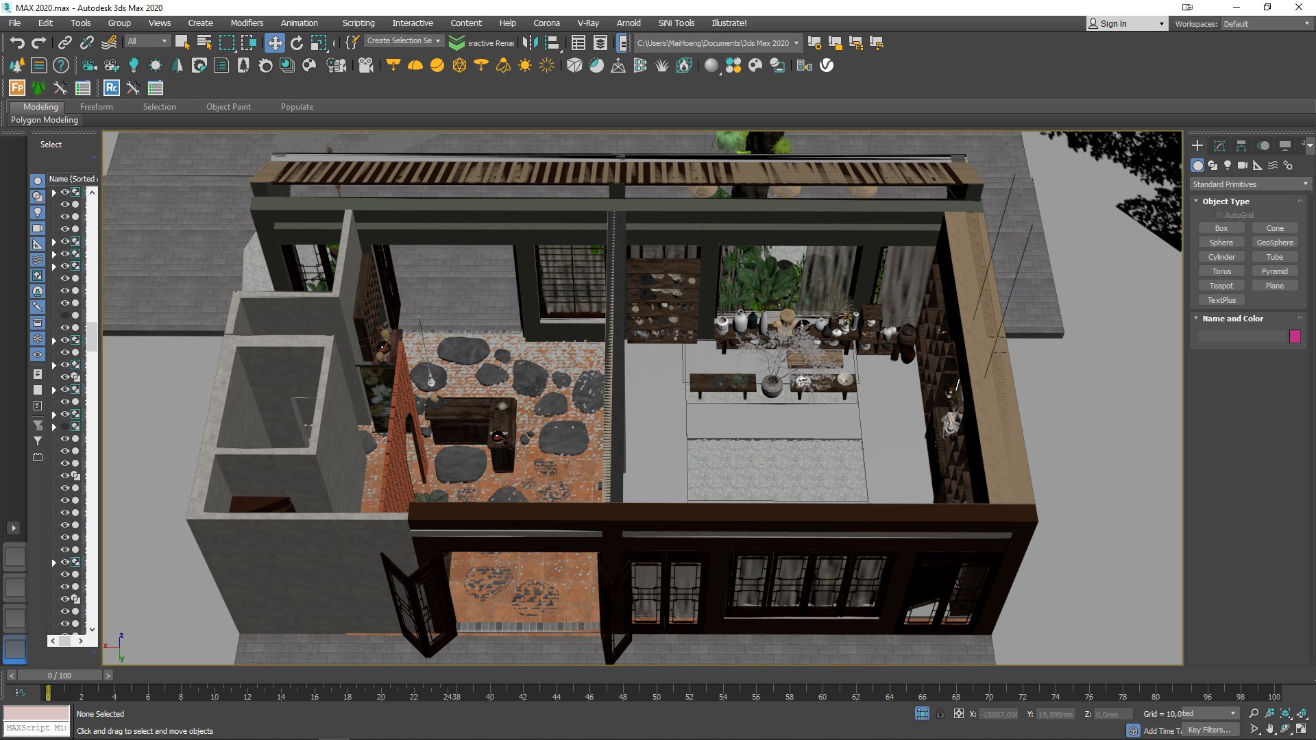 3D Ceramics Showroom Of Sneech 01 - MAX FXB OBJ SKP Simlab Collada ...