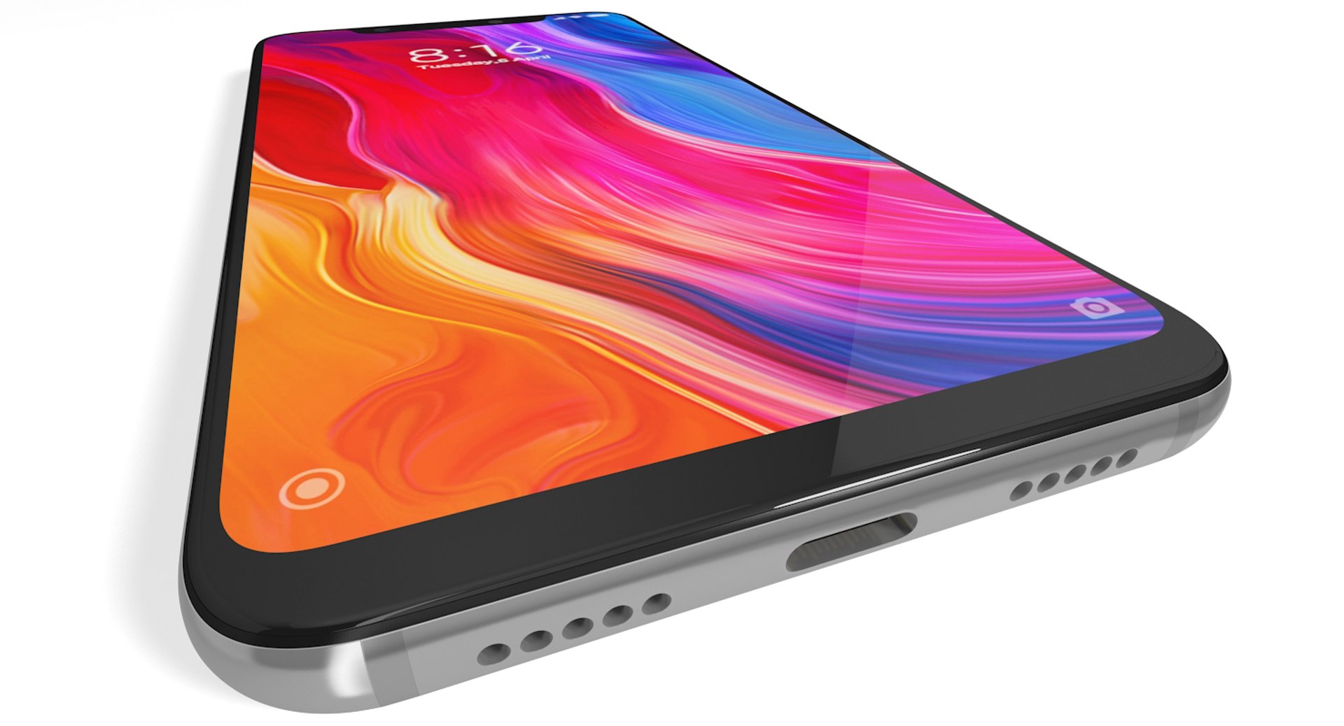 Xiaomi Mi 8 Model - TurboSquid 1353302