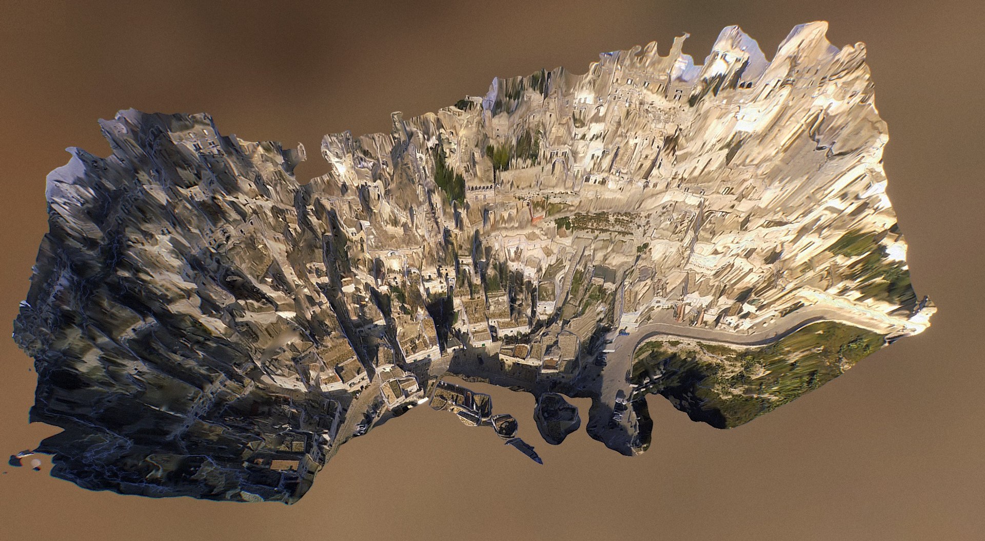 Matera Italy Medium Houses Model - TurboSquid 1201048