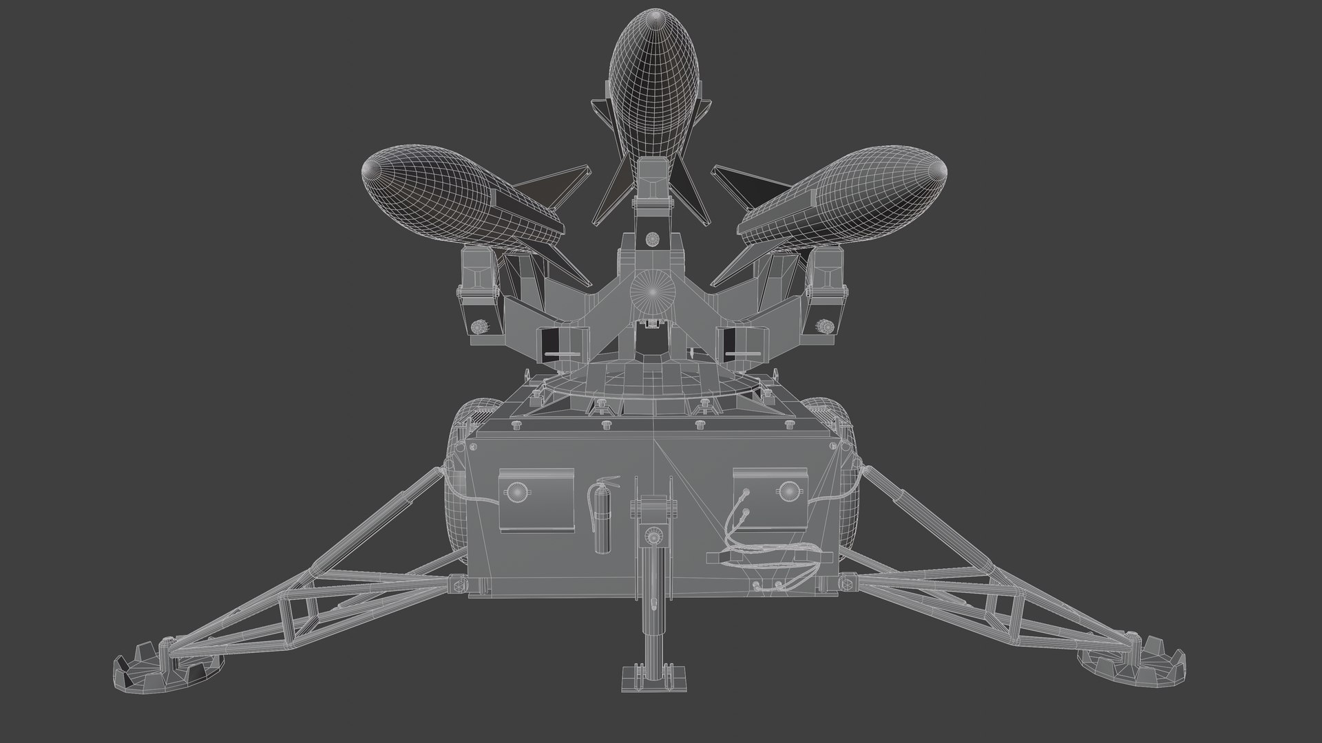 Mim 23 HAWK - Air Defense Missile 3D Model - TurboSquid 1860827