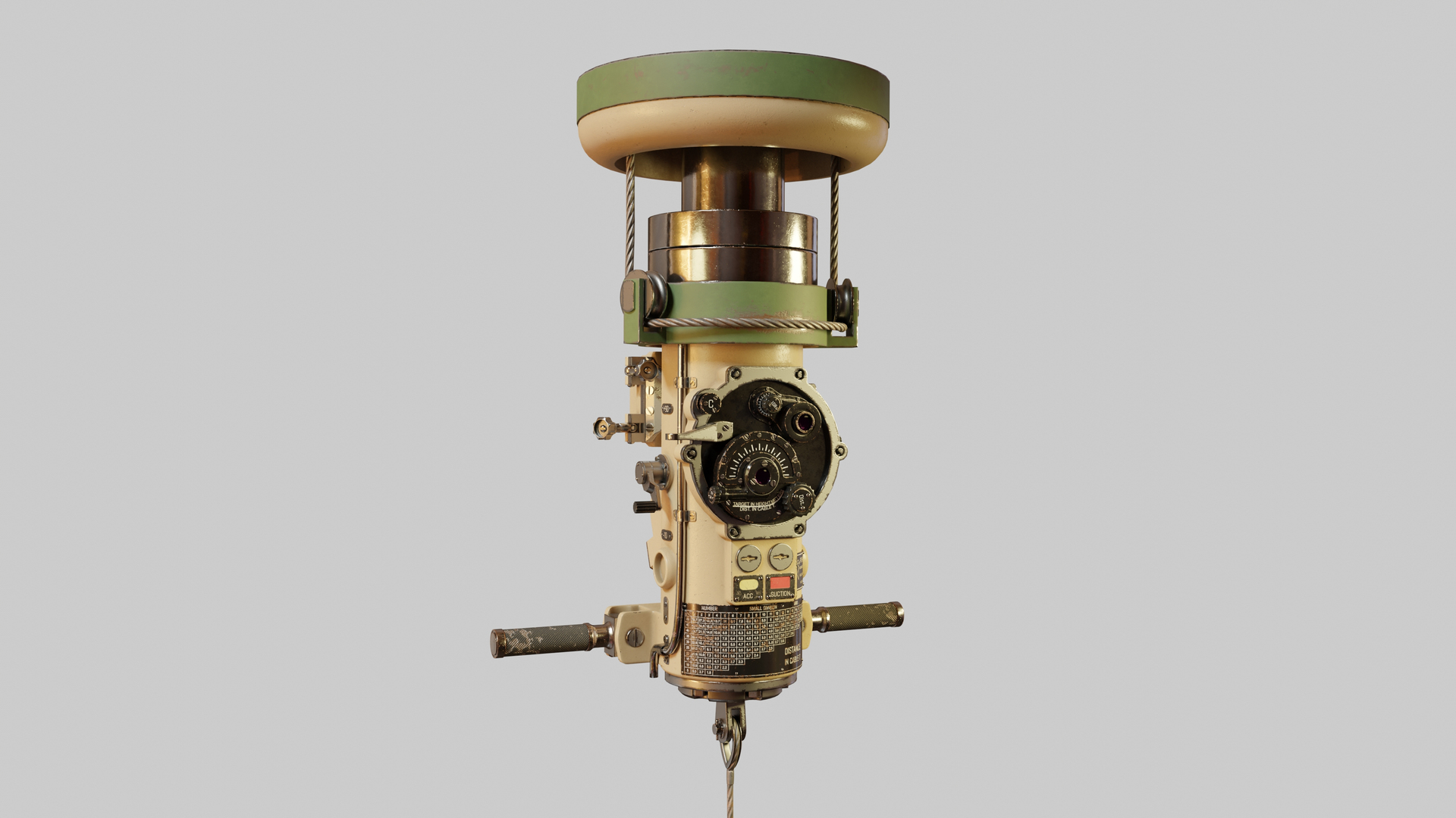D-2 Submarine Periscope Model - TurboSquid 2072372