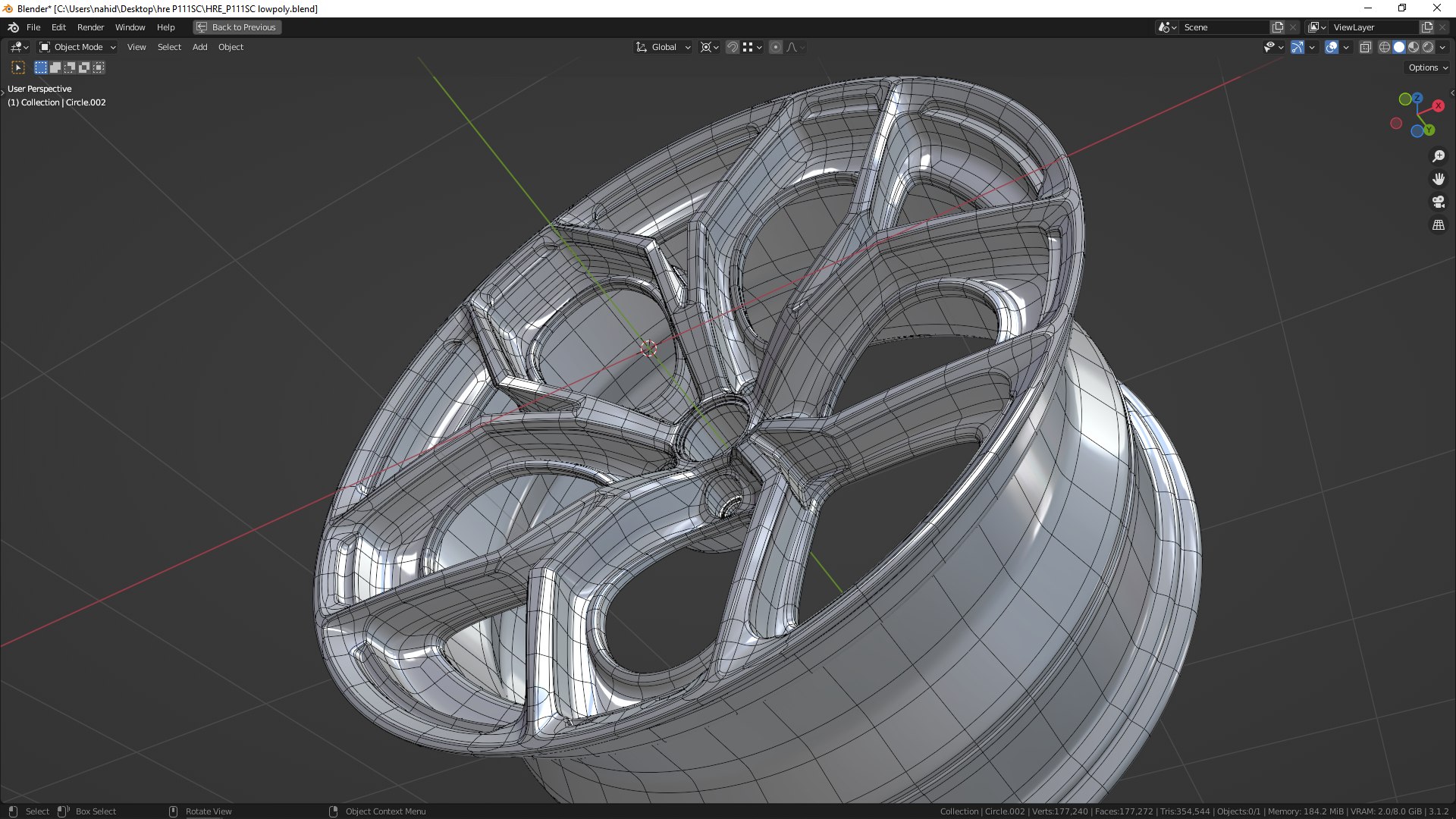 HRE P111 SC 3D Model - TurboSquid 1973093