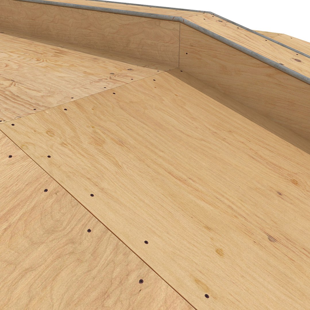 skate ramp fun box 3d max