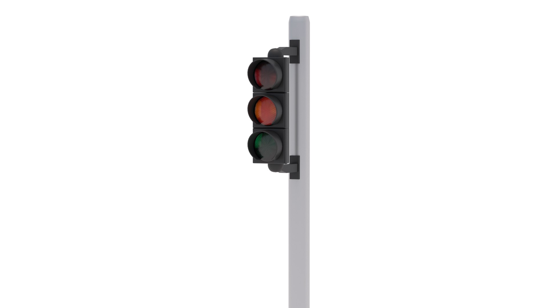 3D Model Traffic Light V2 - TurboSquid 2271447