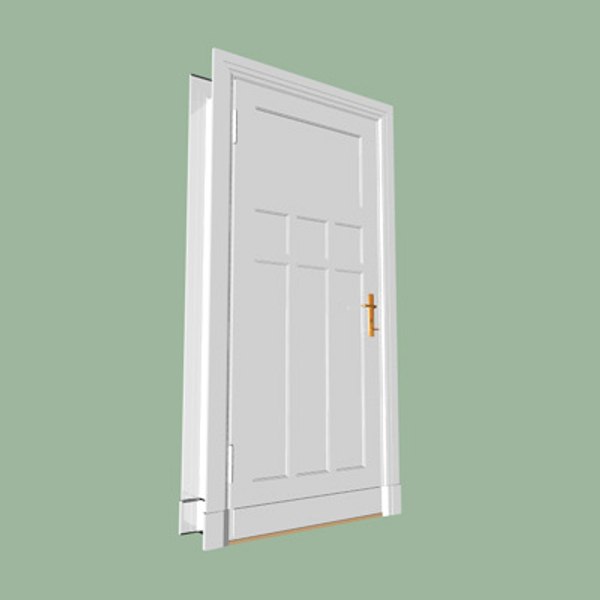 3d model door