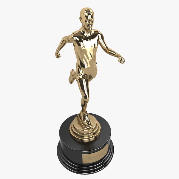 gymnastic trophy 3d model