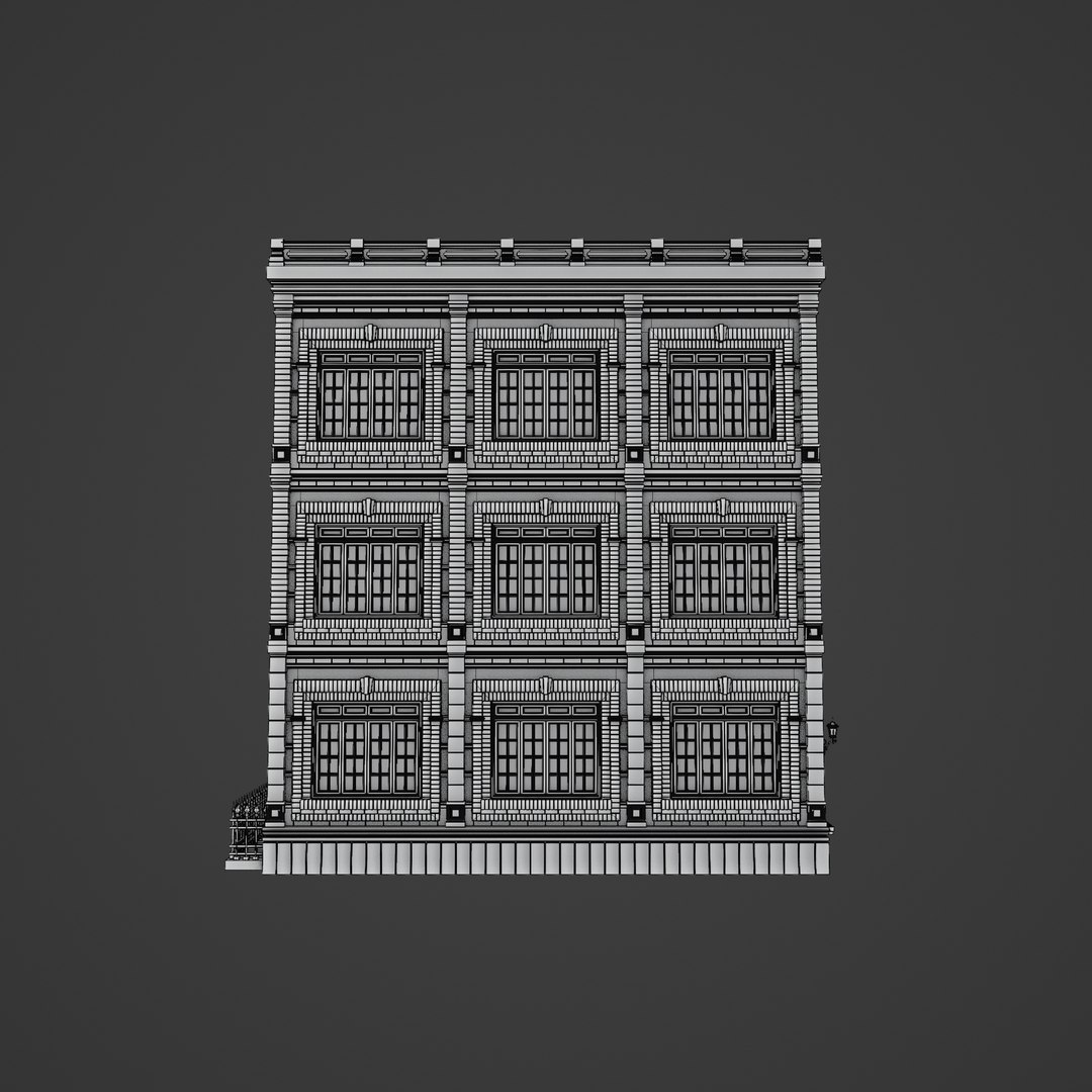 3D MODULAR BUILDING WITH INTERIOR KITBASH 02 Model - TurboSquid 2264950