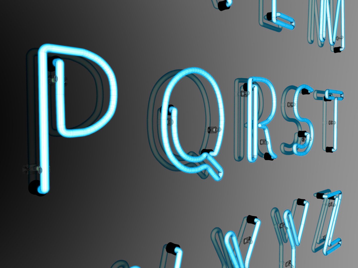 3D Neon Light Model - TurboSquid 1151337