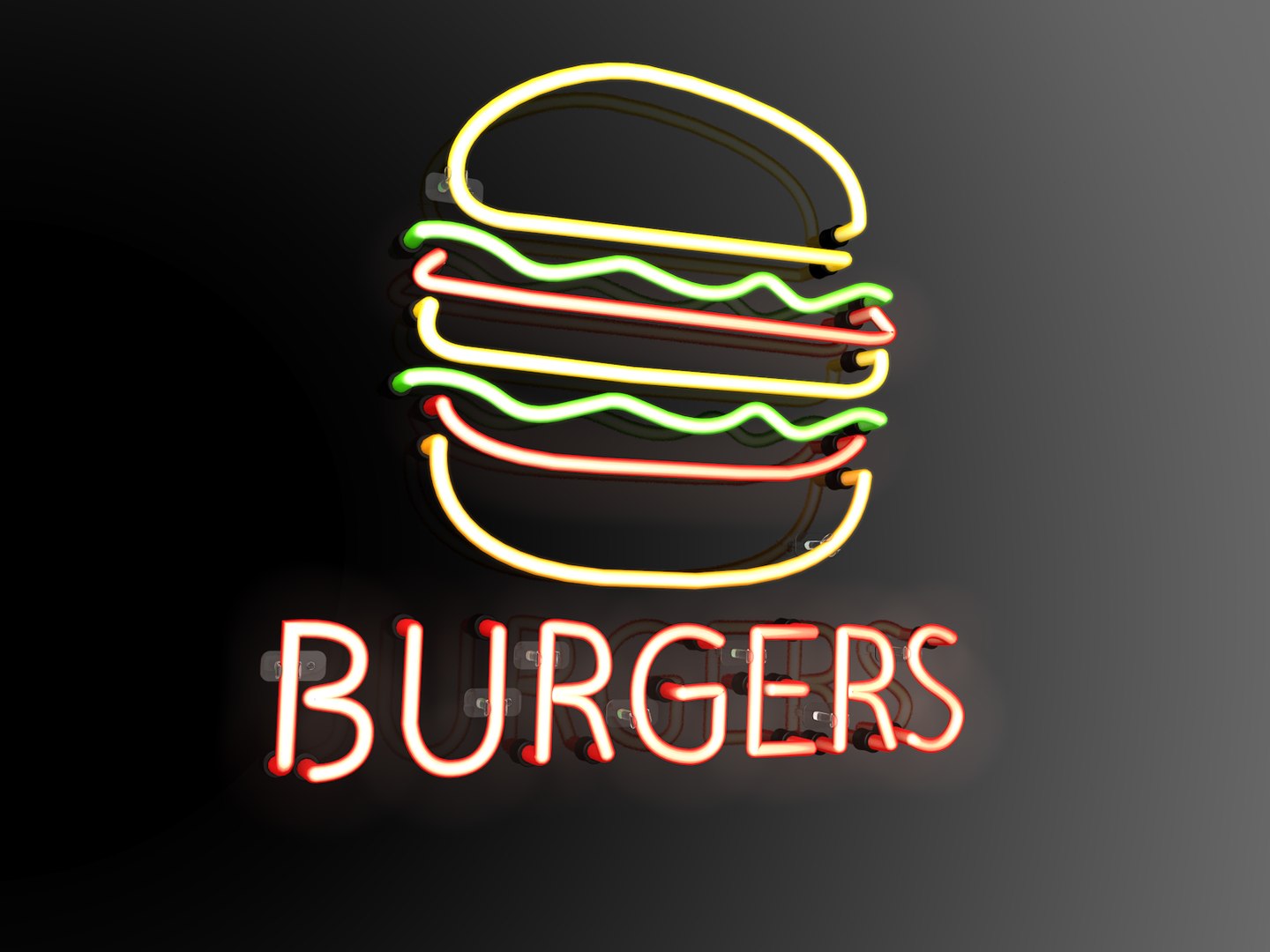 3D Neon Light Model - TurboSquid 1151337