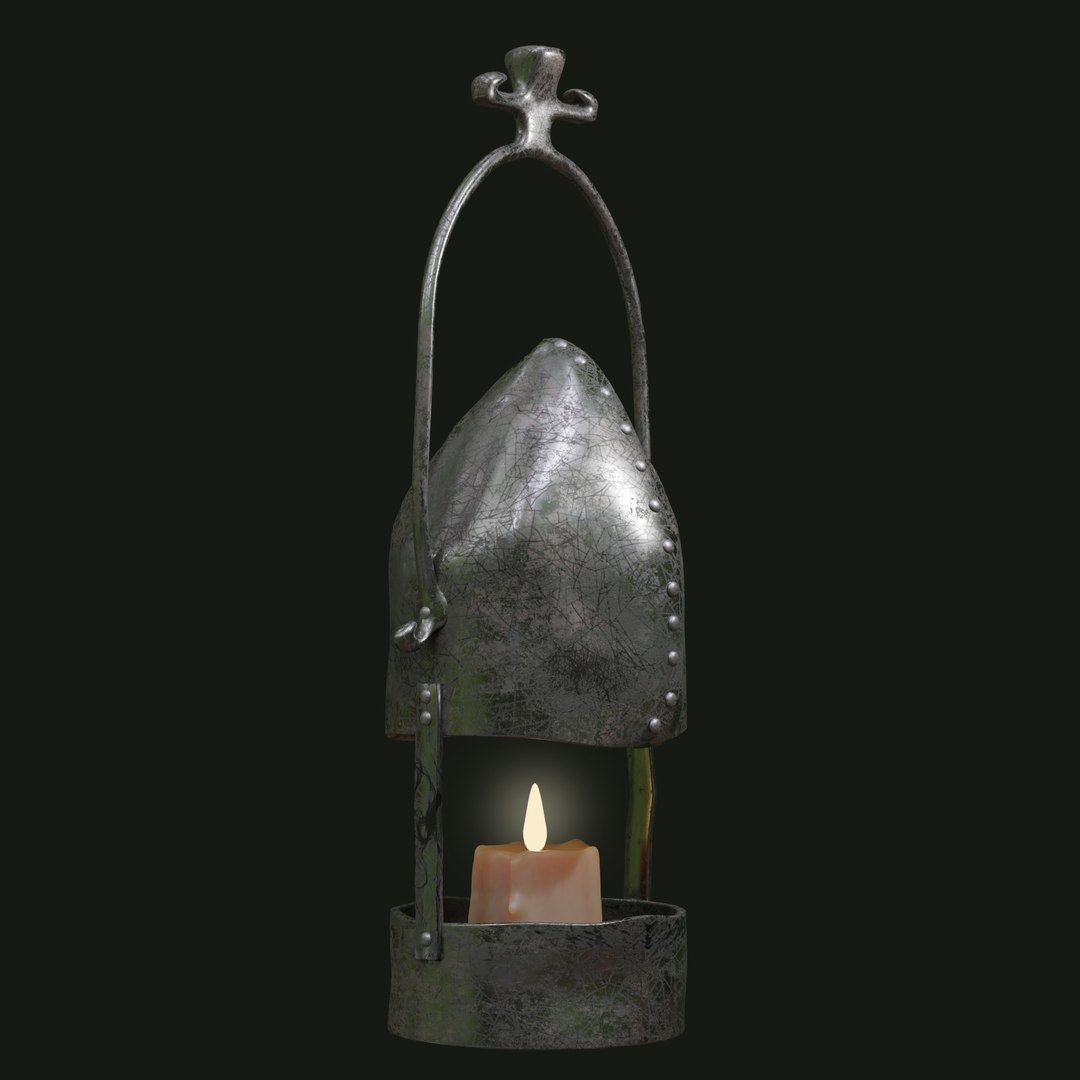 Ancient Medieval Candle Holder 3D Model - TurboSquid 1638221