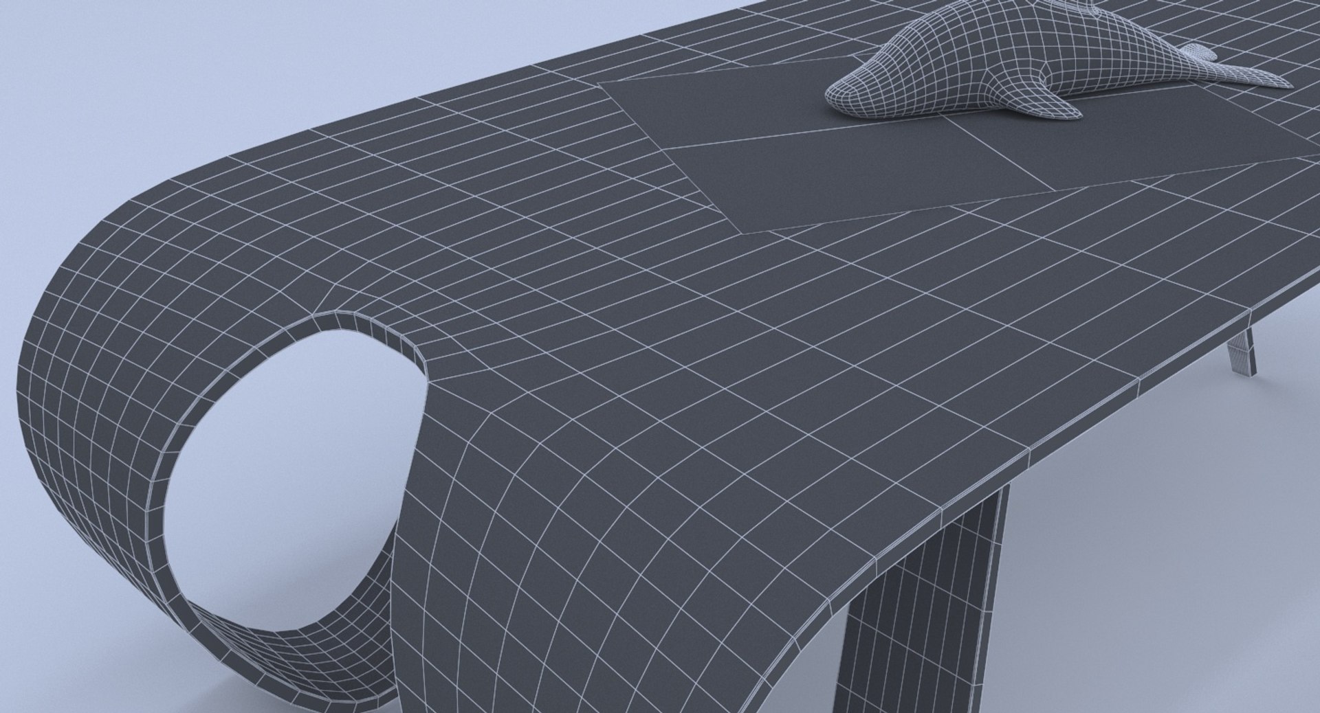 3D model glass table - TurboSquid 1305135