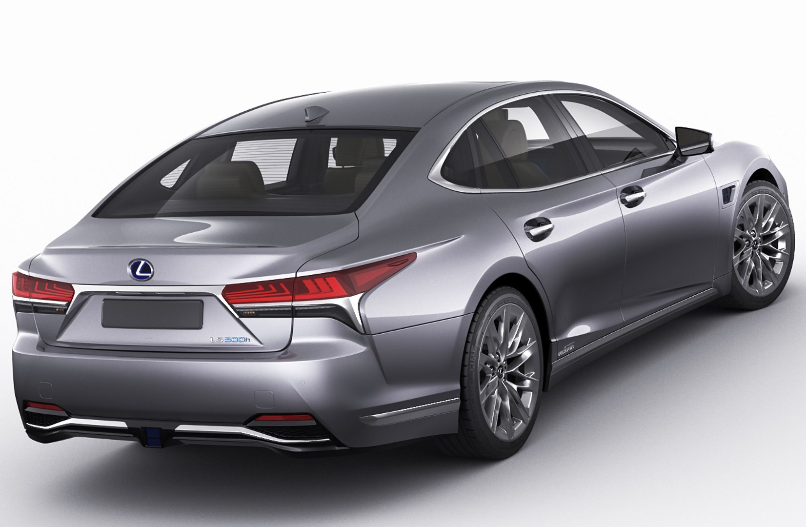 3D model ls500h hybrid ls500 f-sport - TurboSquid 1613043