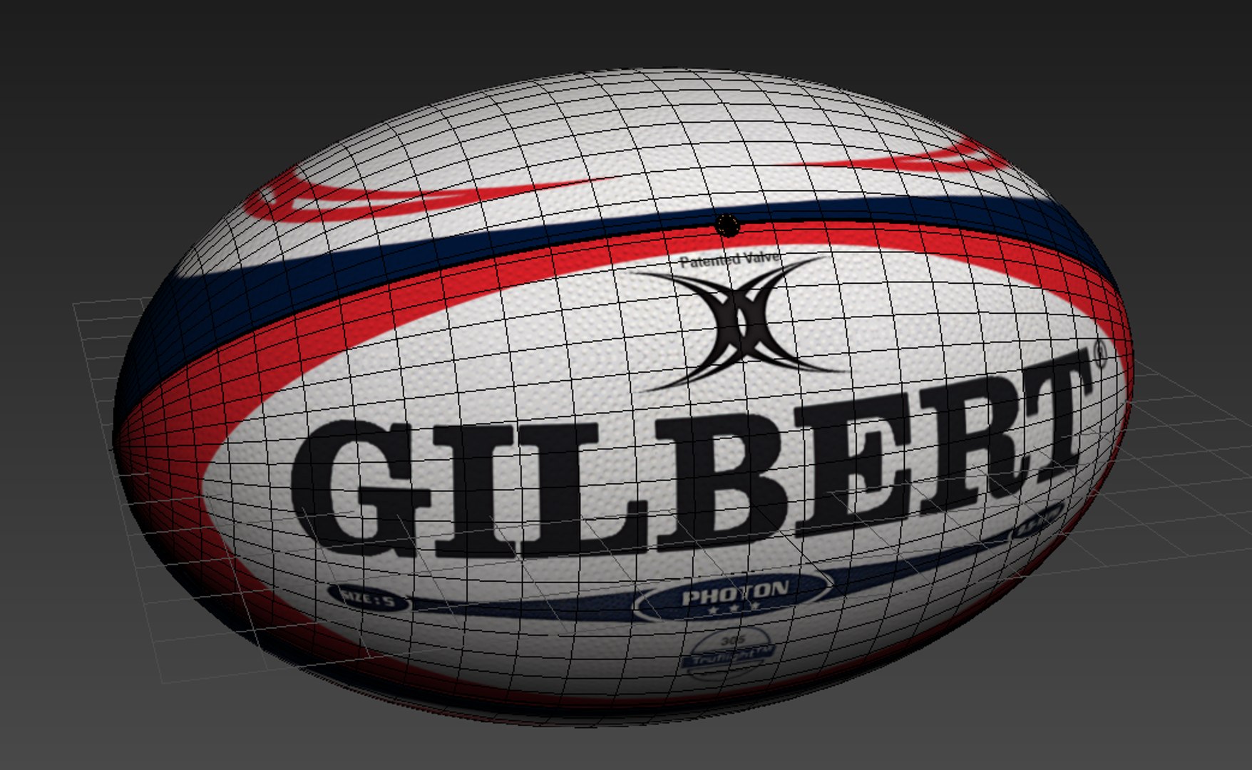 3D Gilbert Rugby - TurboSquid 1371283