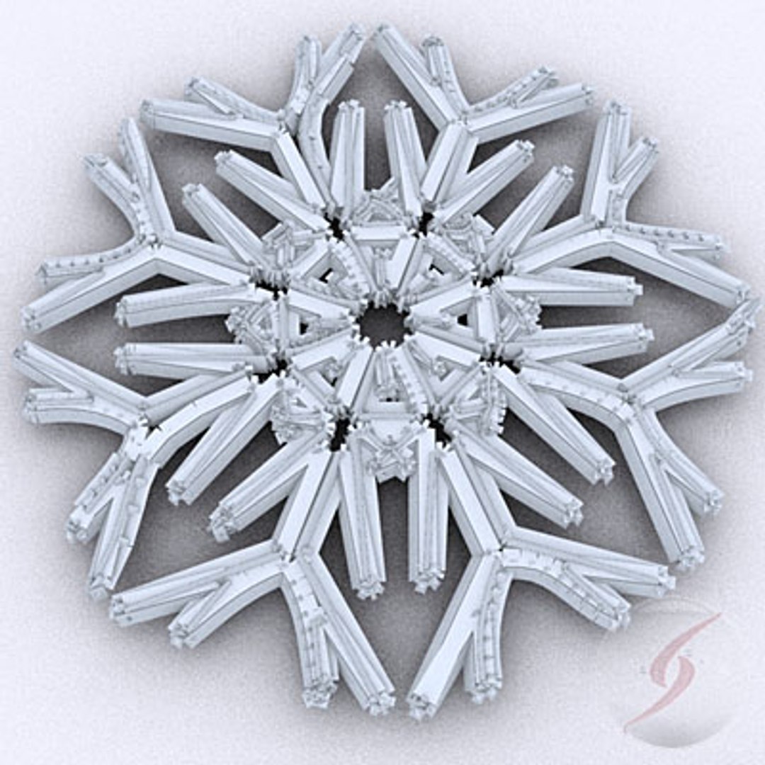 Copo Snowflake Obj