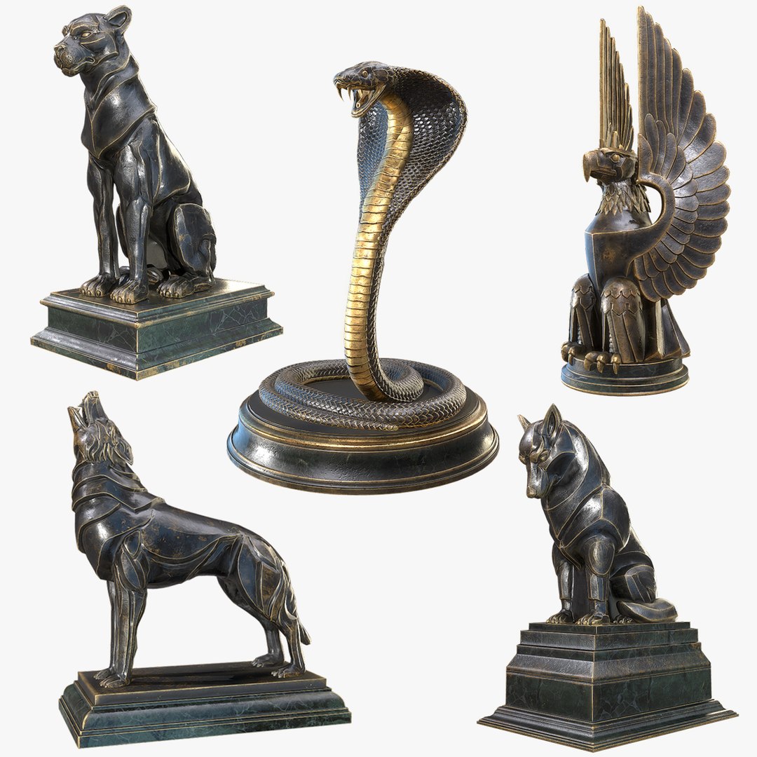 Animal Sculpture 1 3D - TurboSquid 2159287