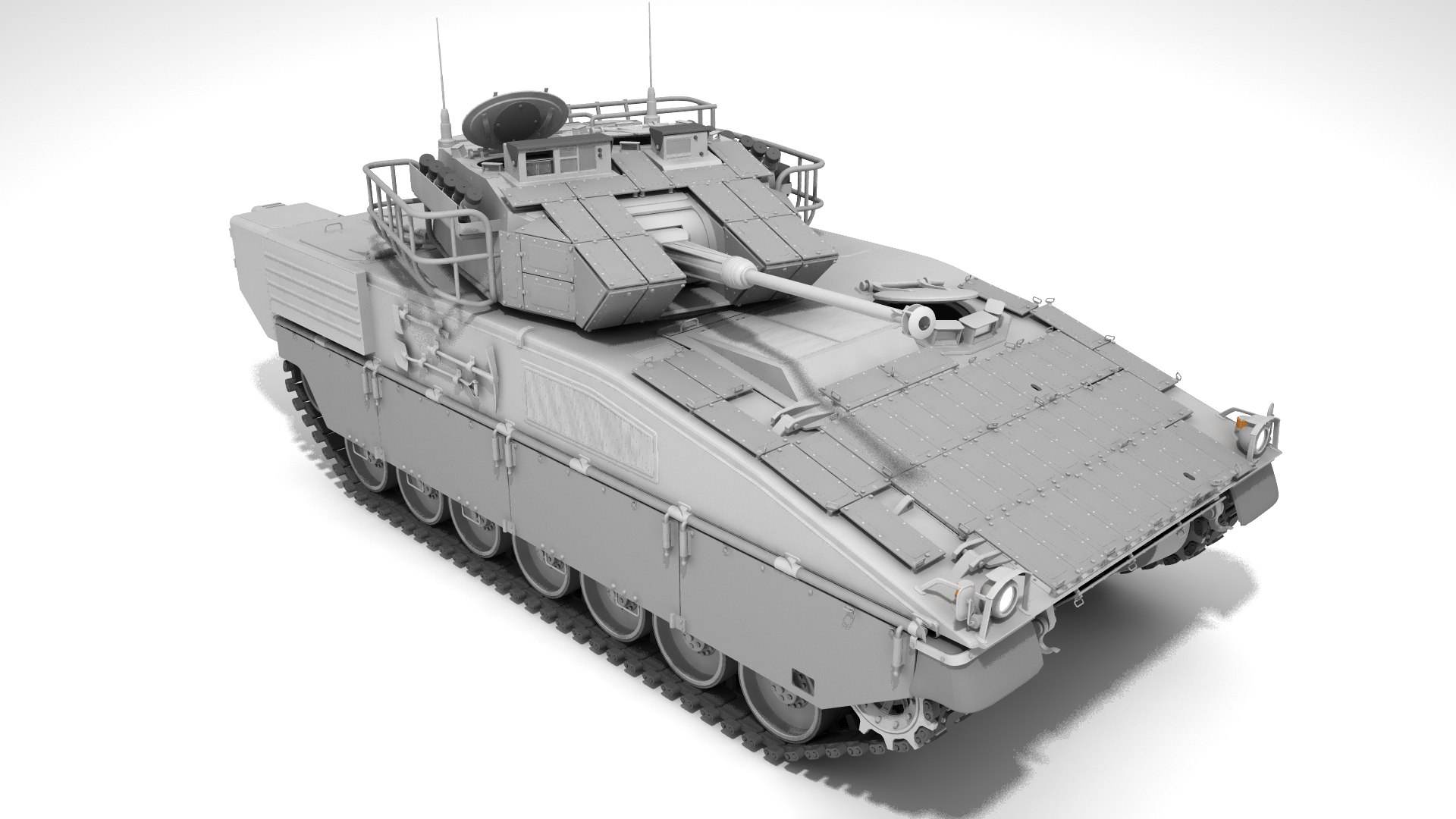 IFV ASCOD Pizarro Fase II 3D - TurboSquid 1714077