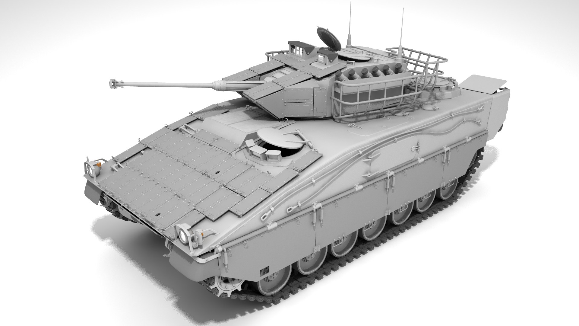 IFV ASCOD Pizarro Fase II 3D - TurboSquid 1714077