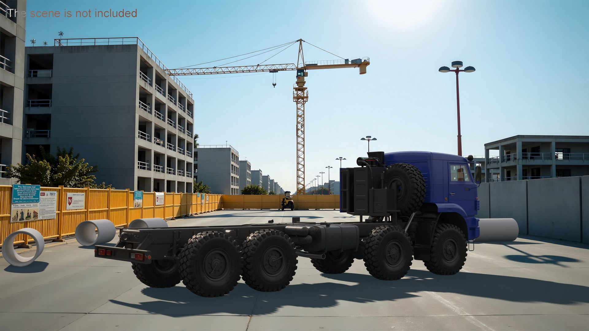 Kamaz 6560 Truck Blue 3D Model - TurboSquid 2366177