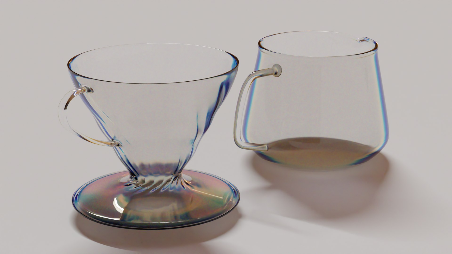 Hario V60 Dripper Server 3D - TurboSquid 1956285