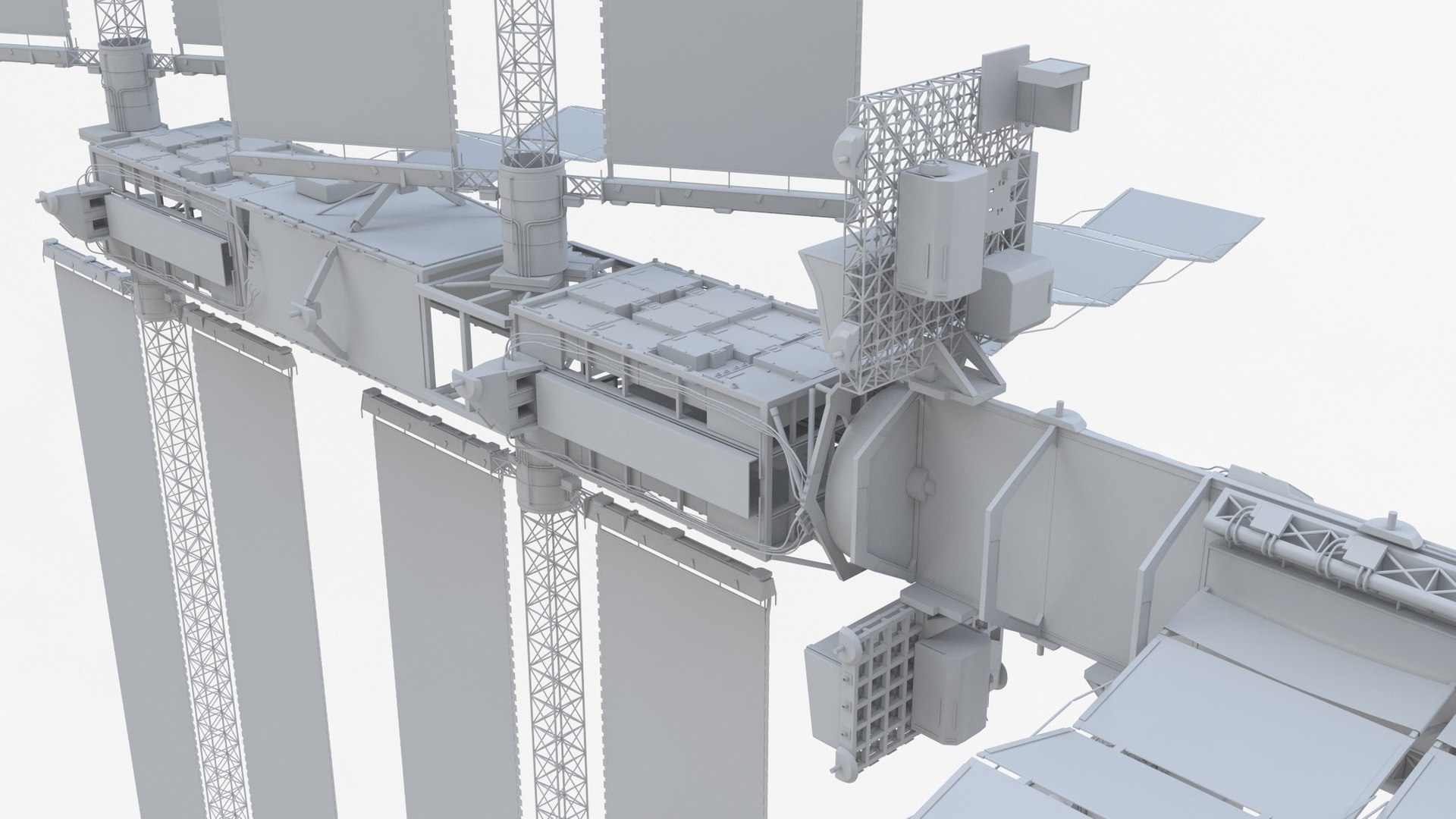 Iss International Space 3D Model - TurboSquid 1527953