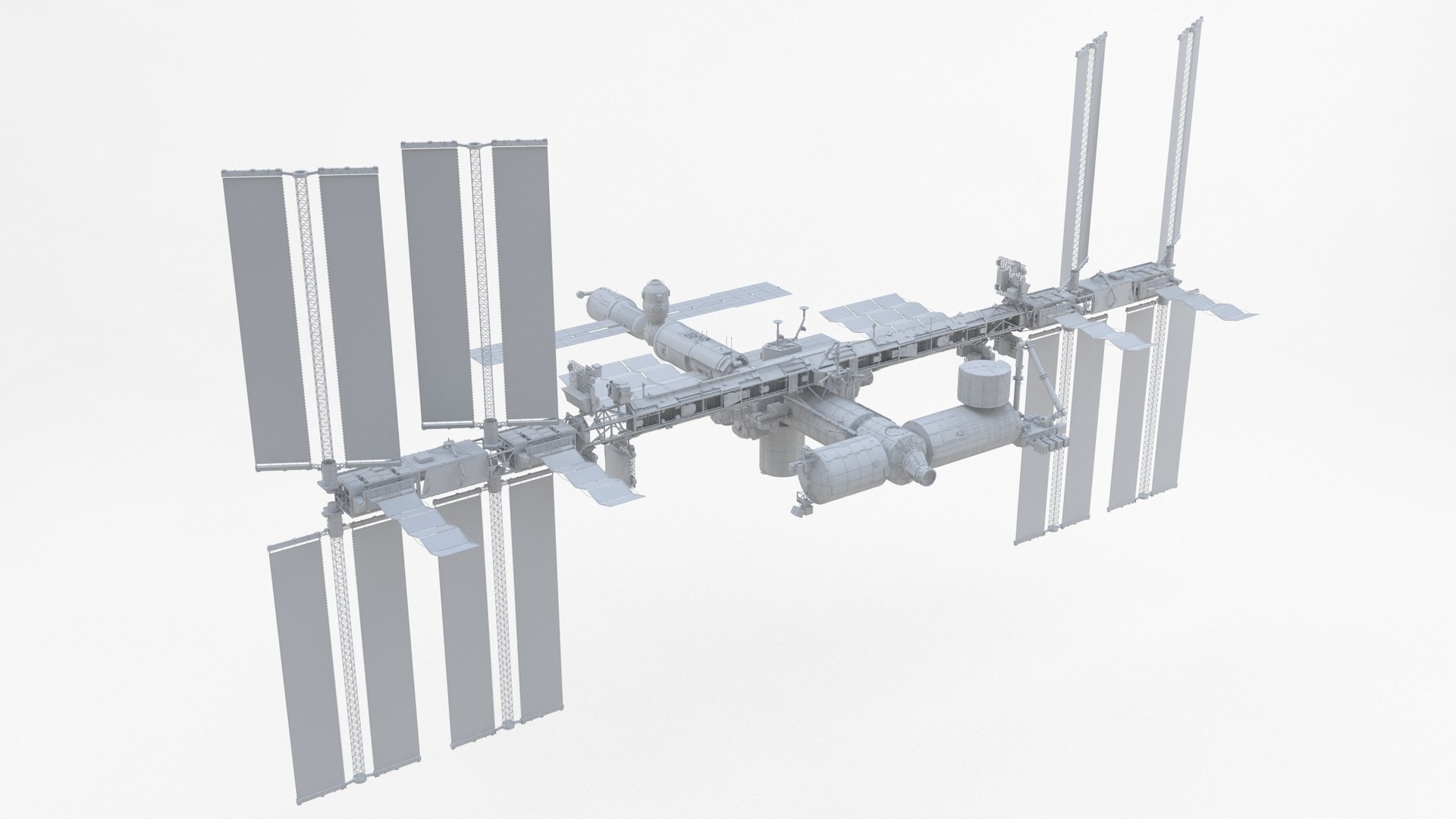 Iss international space 3D model - TurboSquid 1527953