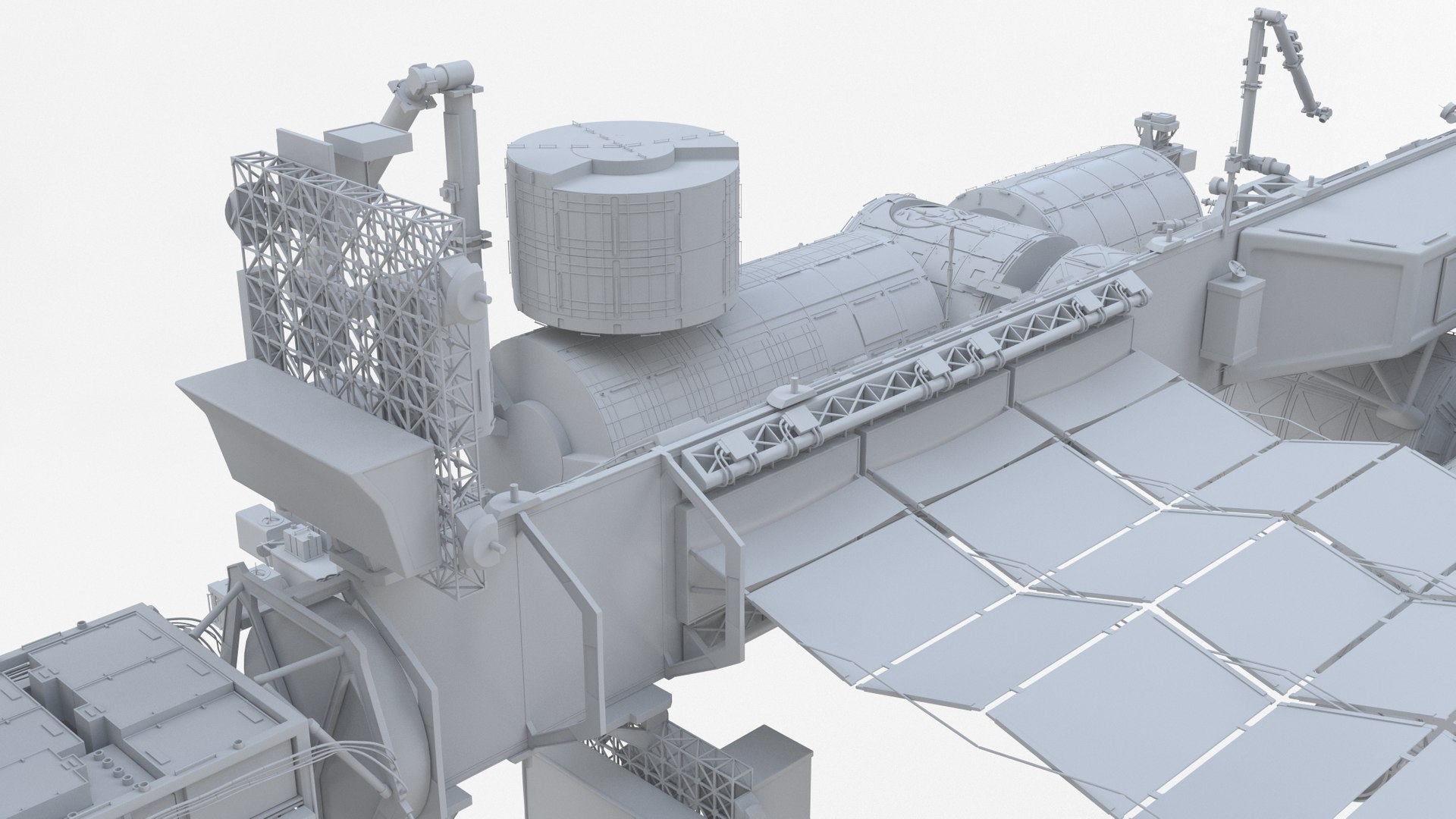 Iss international space 3D model - TurboSquid 1527953