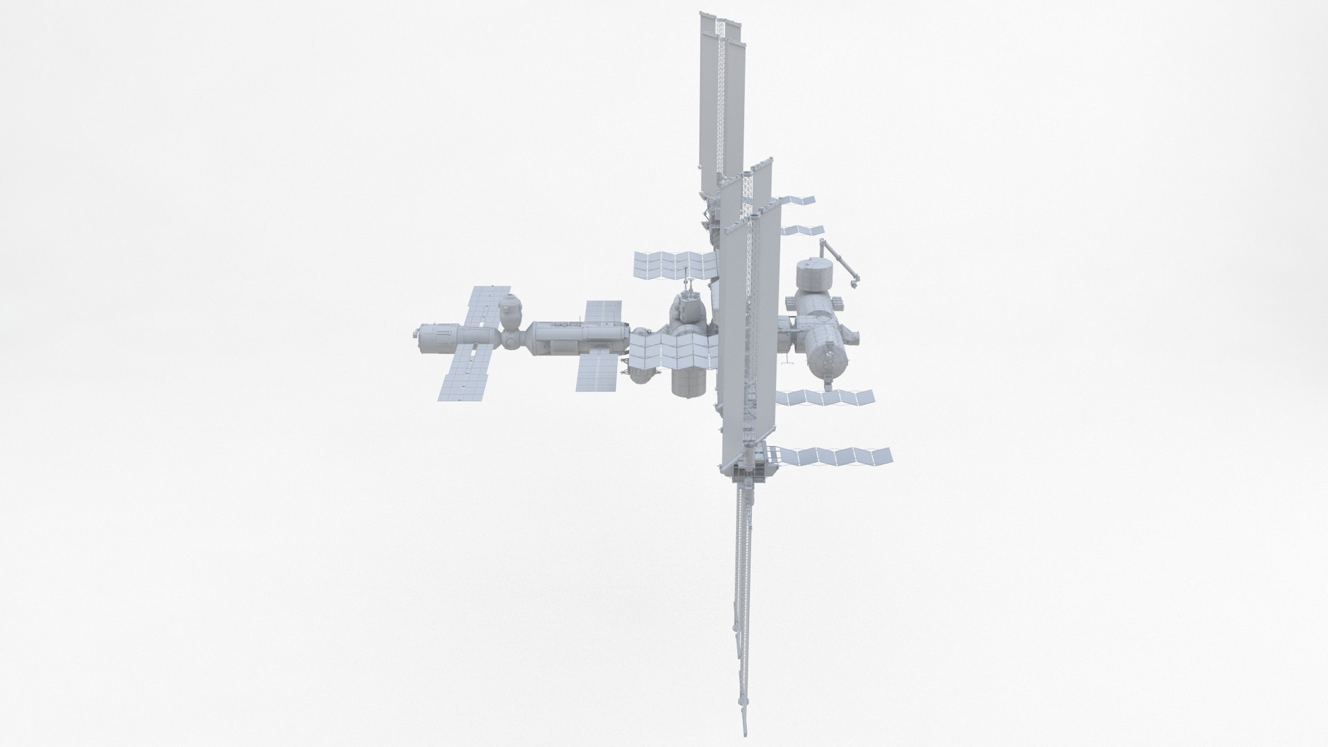 Iss international space 3D model - TurboSquid 1527953
