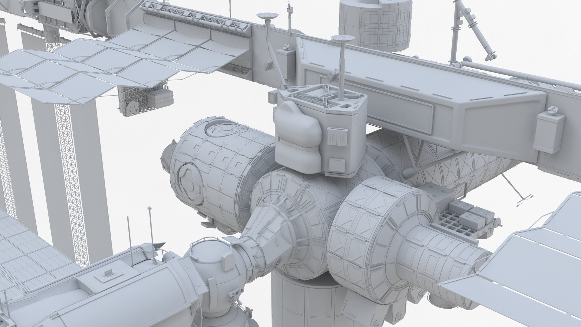 Iss international space 3D model - TurboSquid 1527953