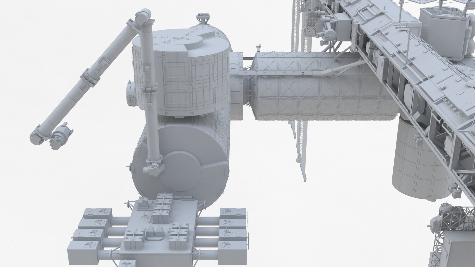 Iss international space 3D model - TurboSquid 1527953