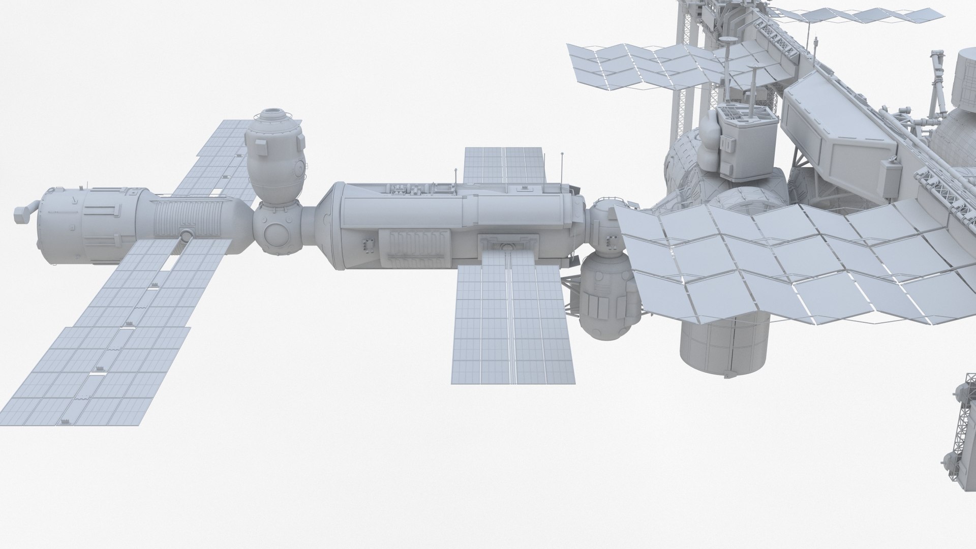 Iss international space 3D model - TurboSquid 1527953