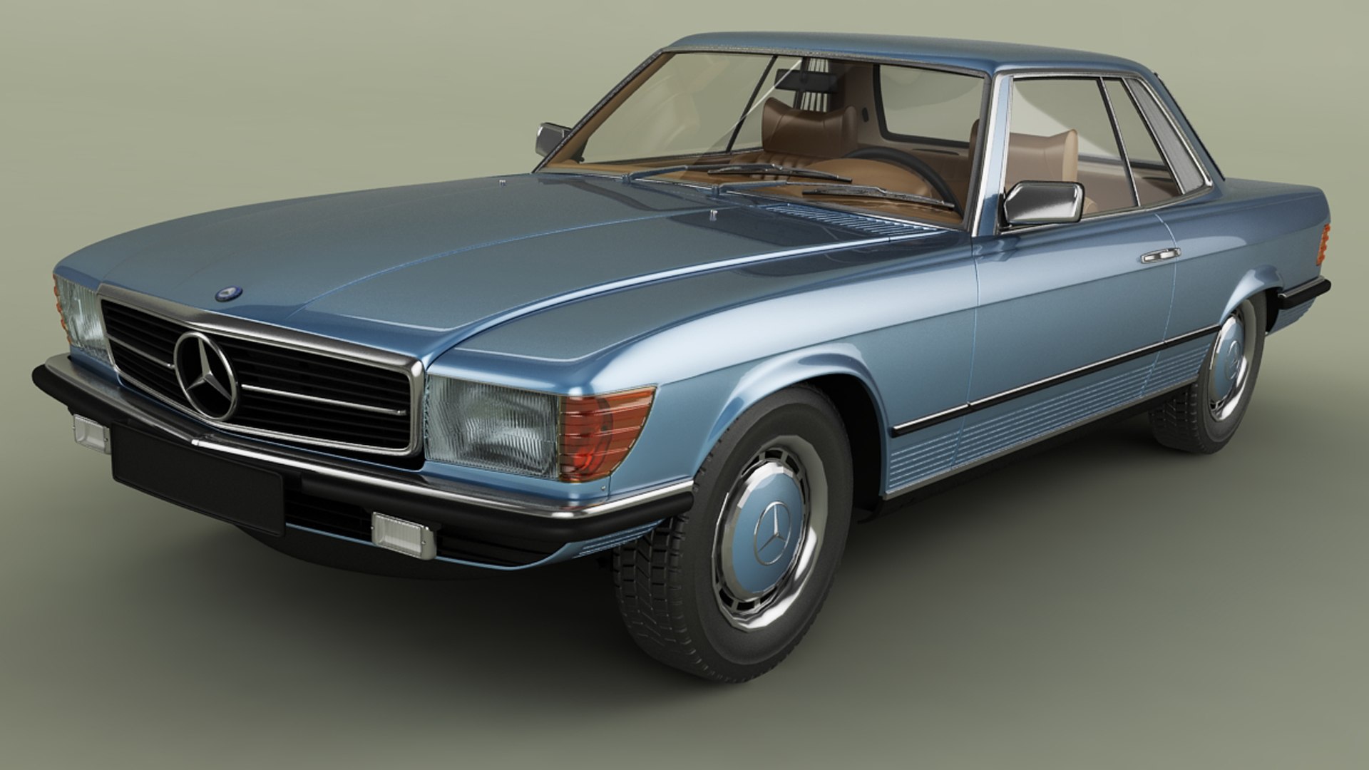 3D Mercedes-Benz C107 350SLC - TurboSquid 2056906