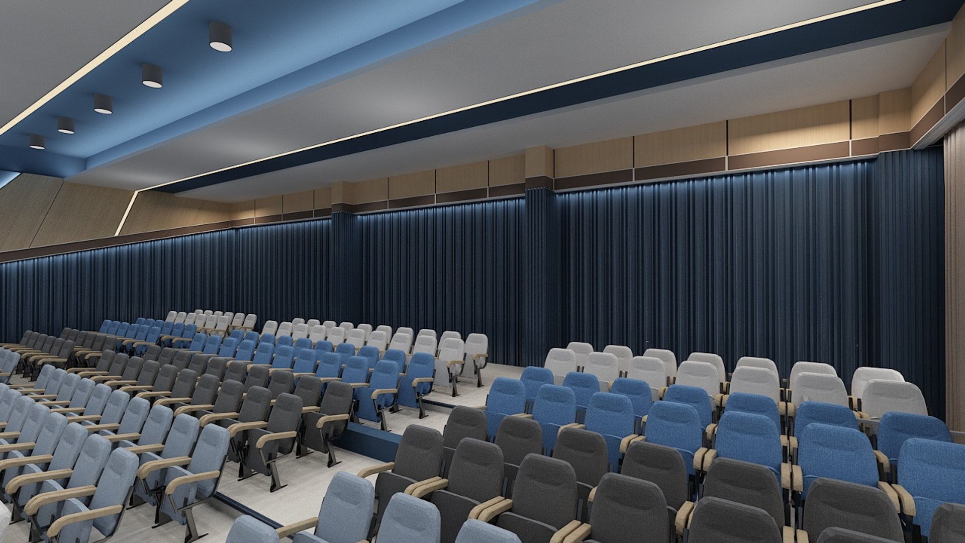 3D Conference Hall - TurboSquid 2128845