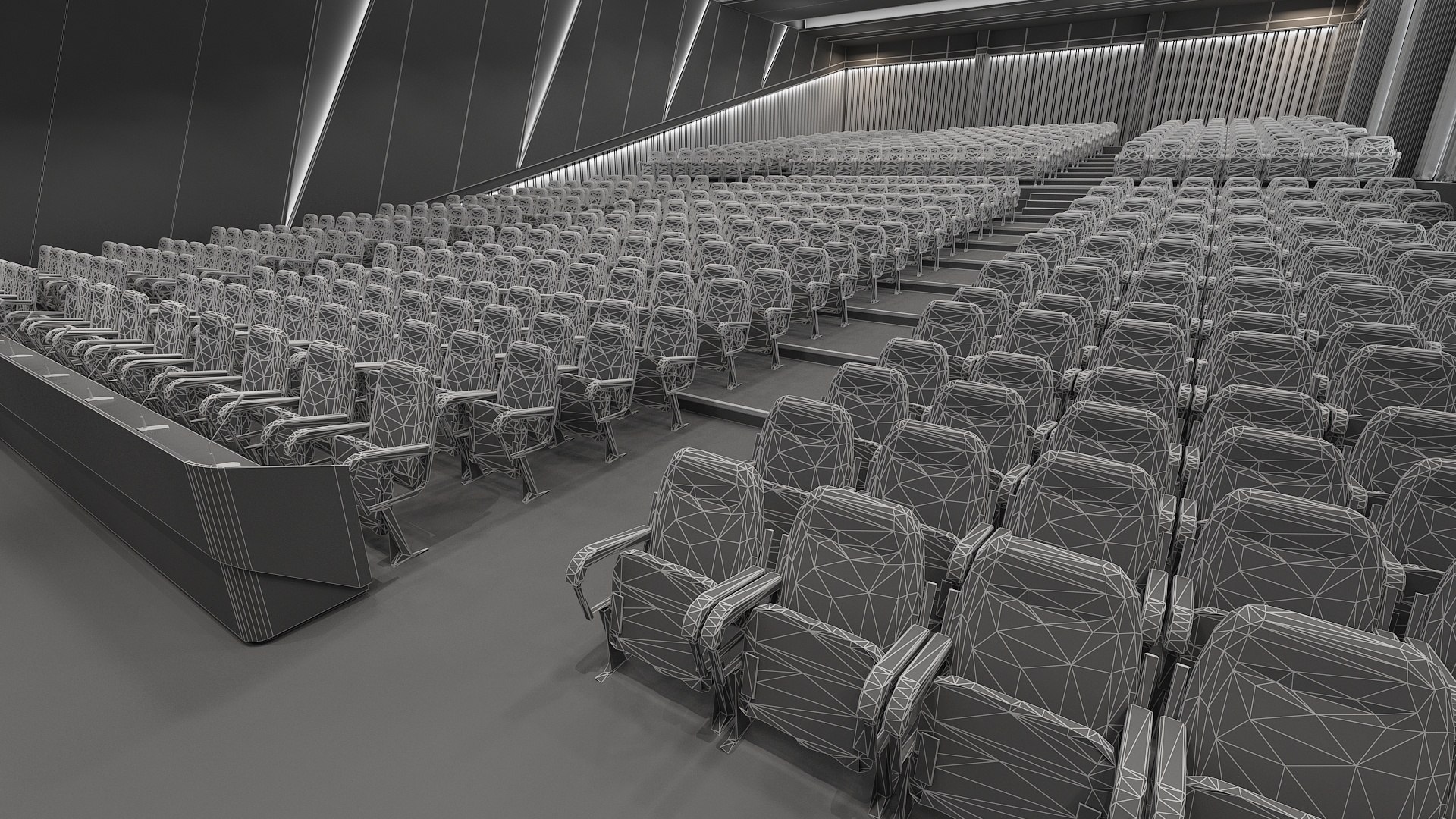 3D Conference Hall - TurboSquid 2128845