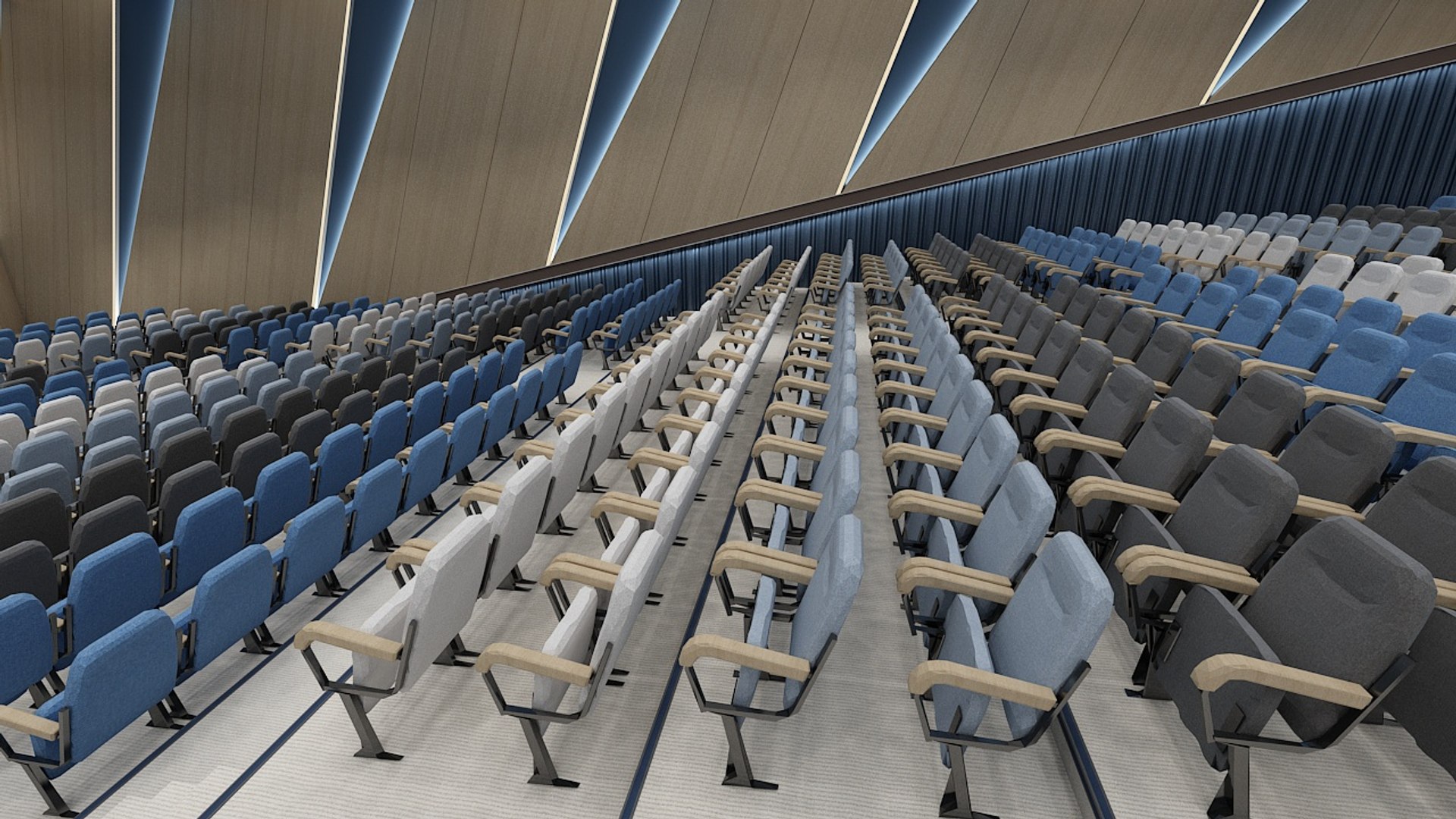 3D Conference Hall - TurboSquid 2128845