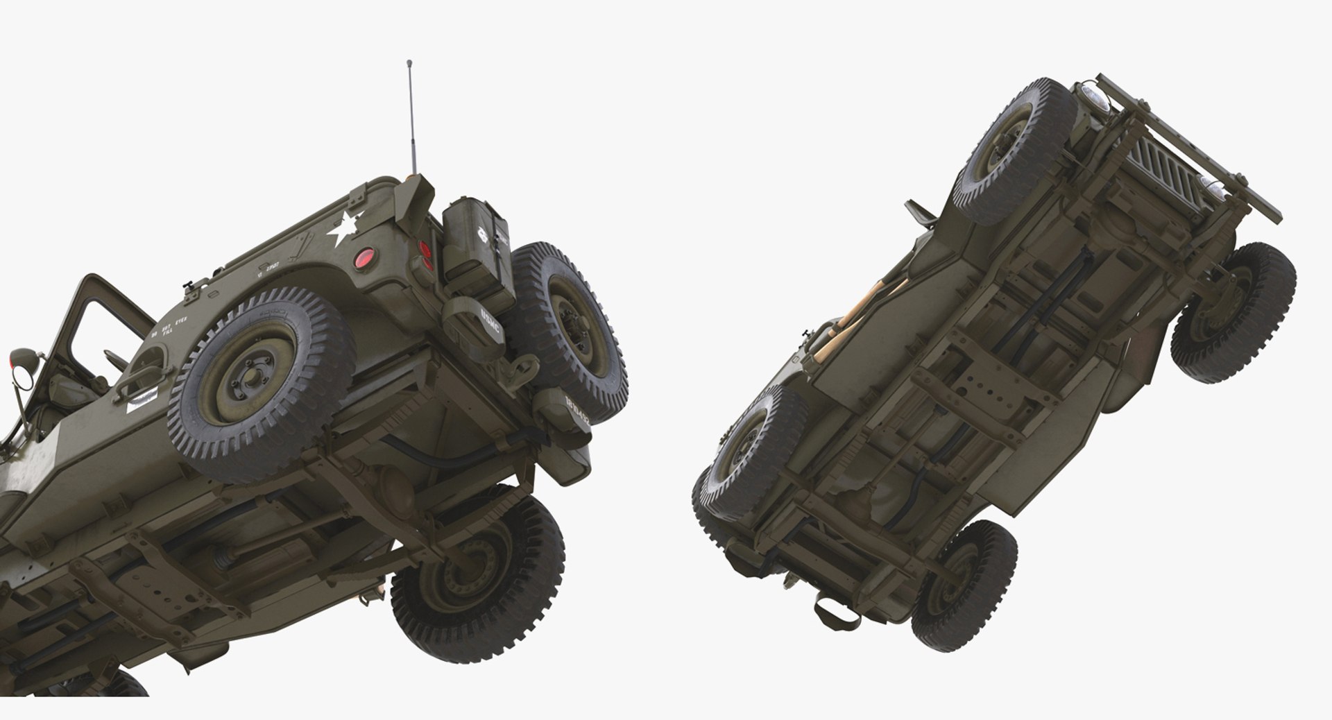 US WWII Vehicles Collection 3D - TurboSquid 2516709