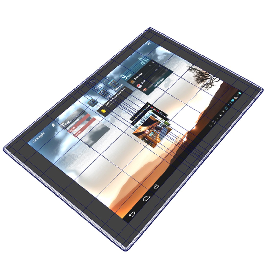 3d Tablet Model