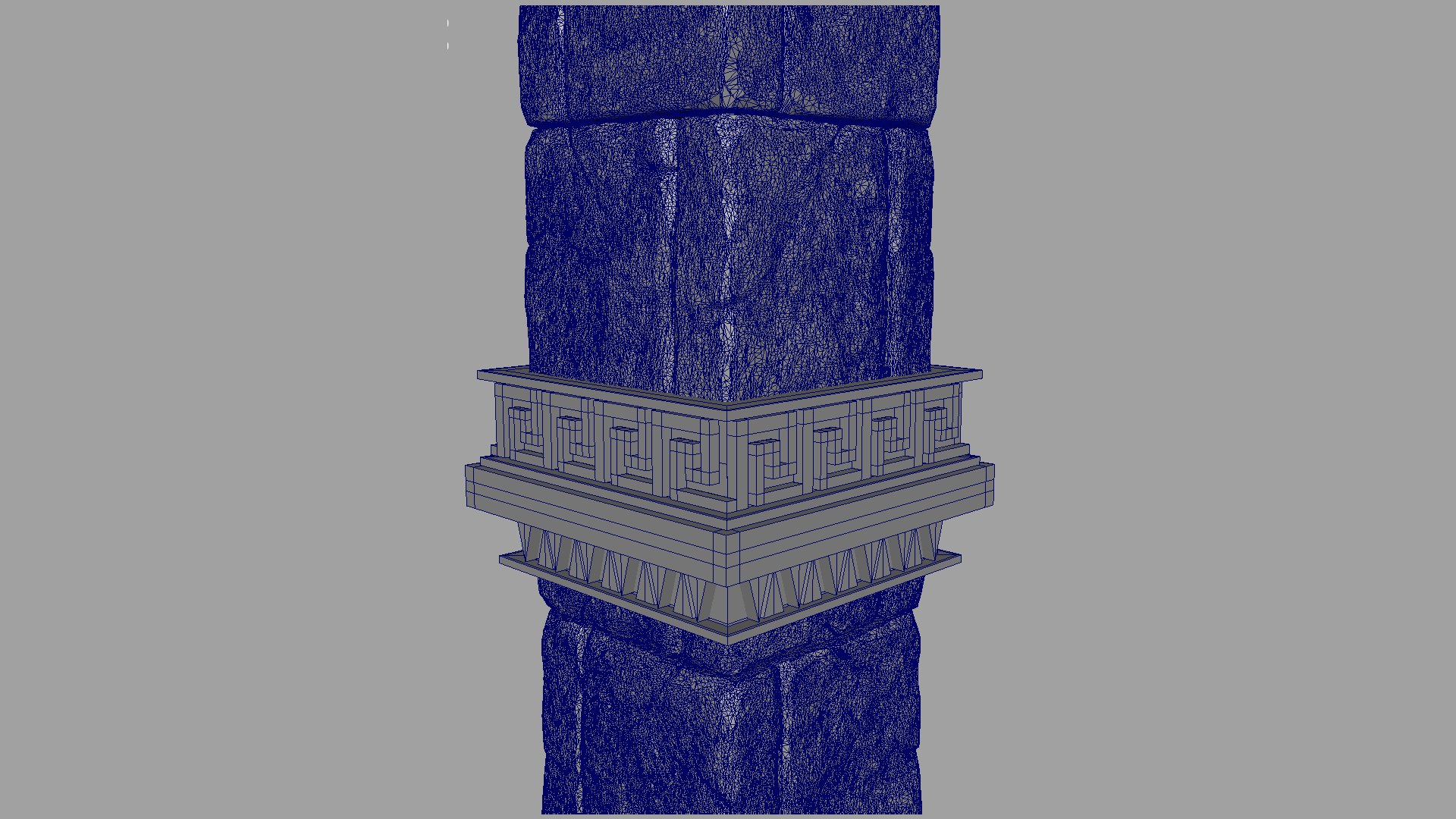 Aztec Pillar 3D - TurboSquid 2215411