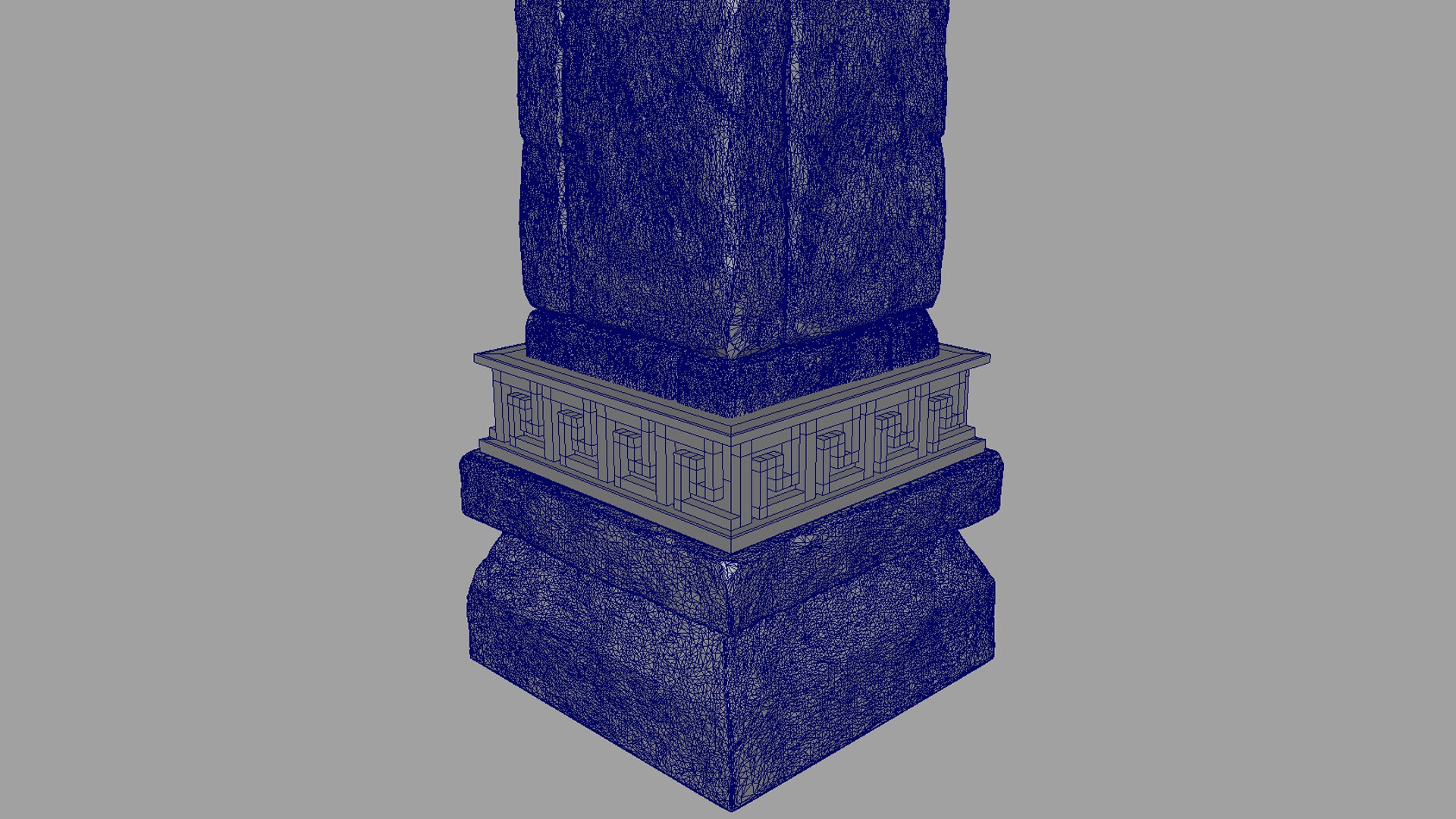 Aztec Pillar 3D - TurboSquid 2215411