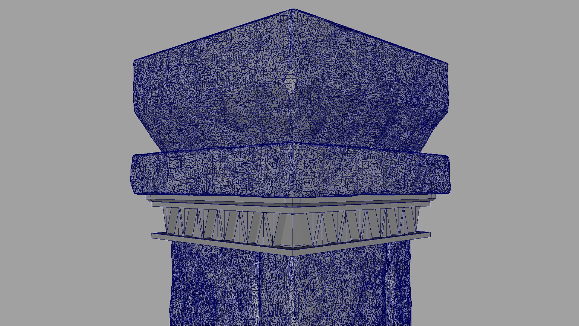 Aztec Pillar 3D - TurboSquid 2215411