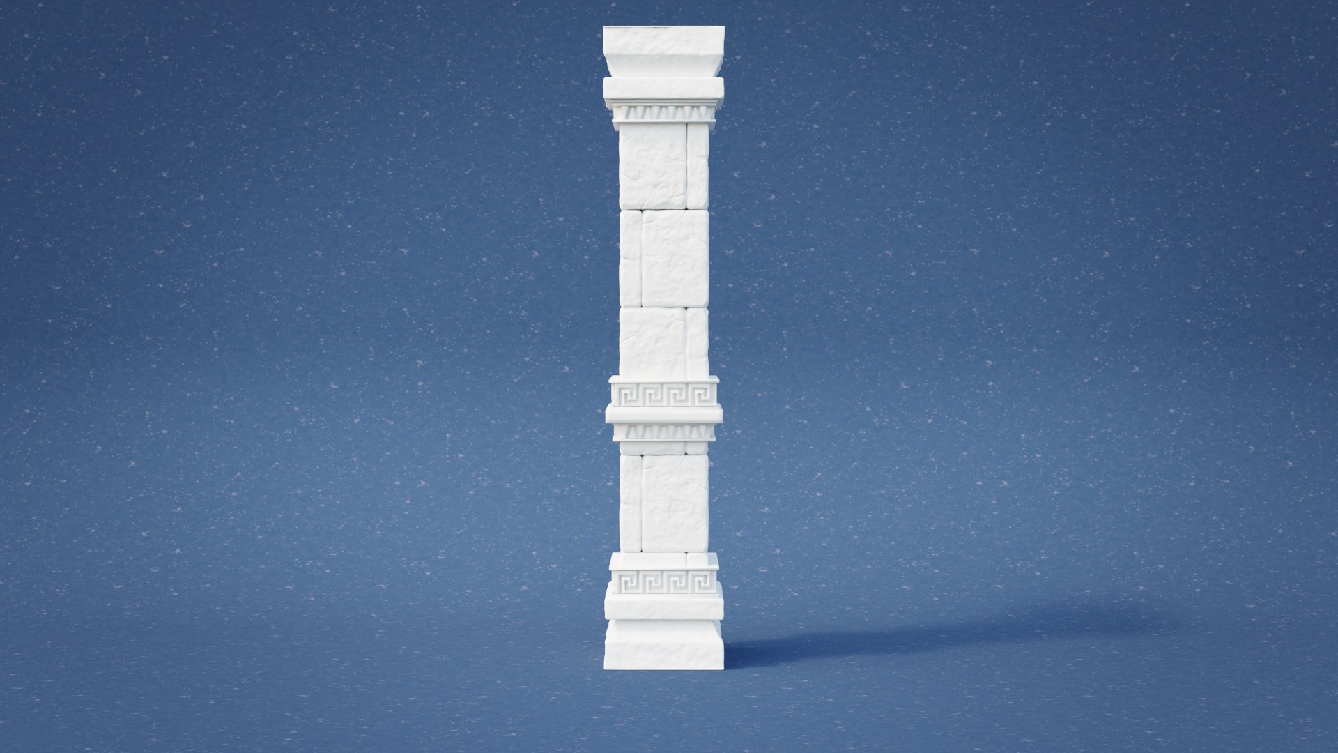 Aztec Pillar 3D - TurboSquid 2215411
