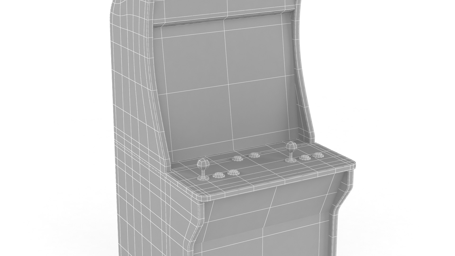 Arcade Machine 3D Model - TurboSquid 1859521