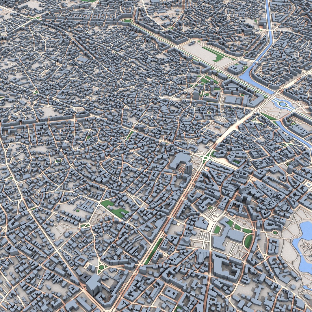 Bucharest City Romania 3D Model - TurboSquid 2295617