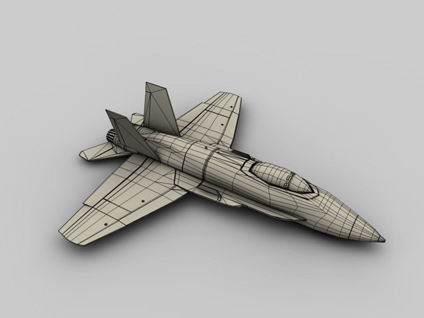 Jet Airplane Combat C4d