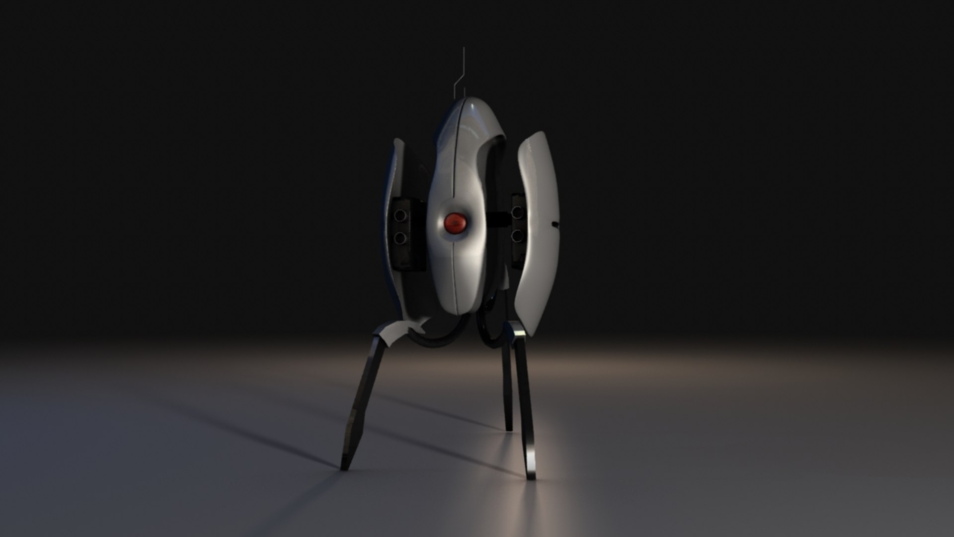 Free Fbx Model Portal Turret