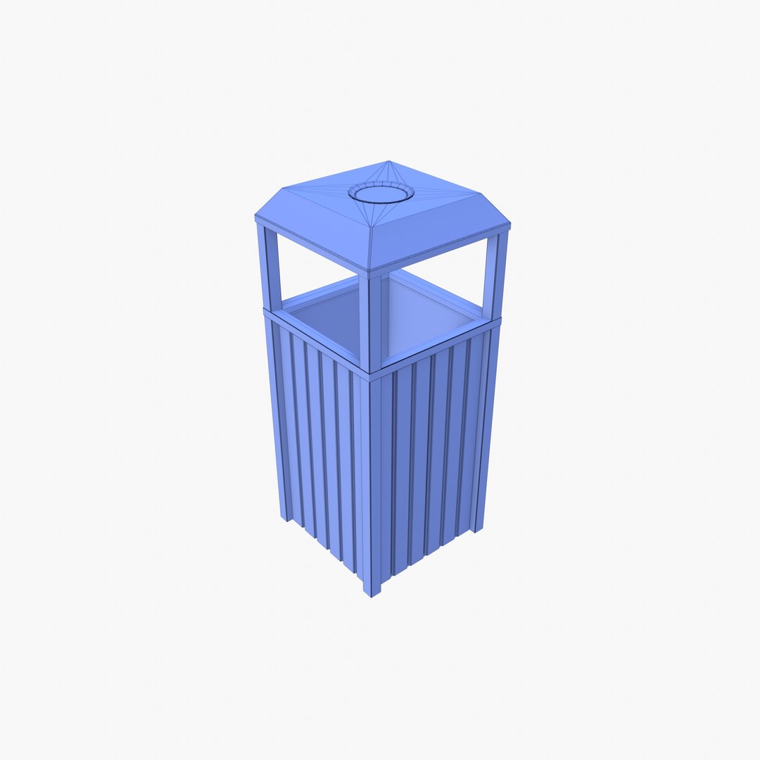 3D Trash Can V5 - TurboSquid 1994667