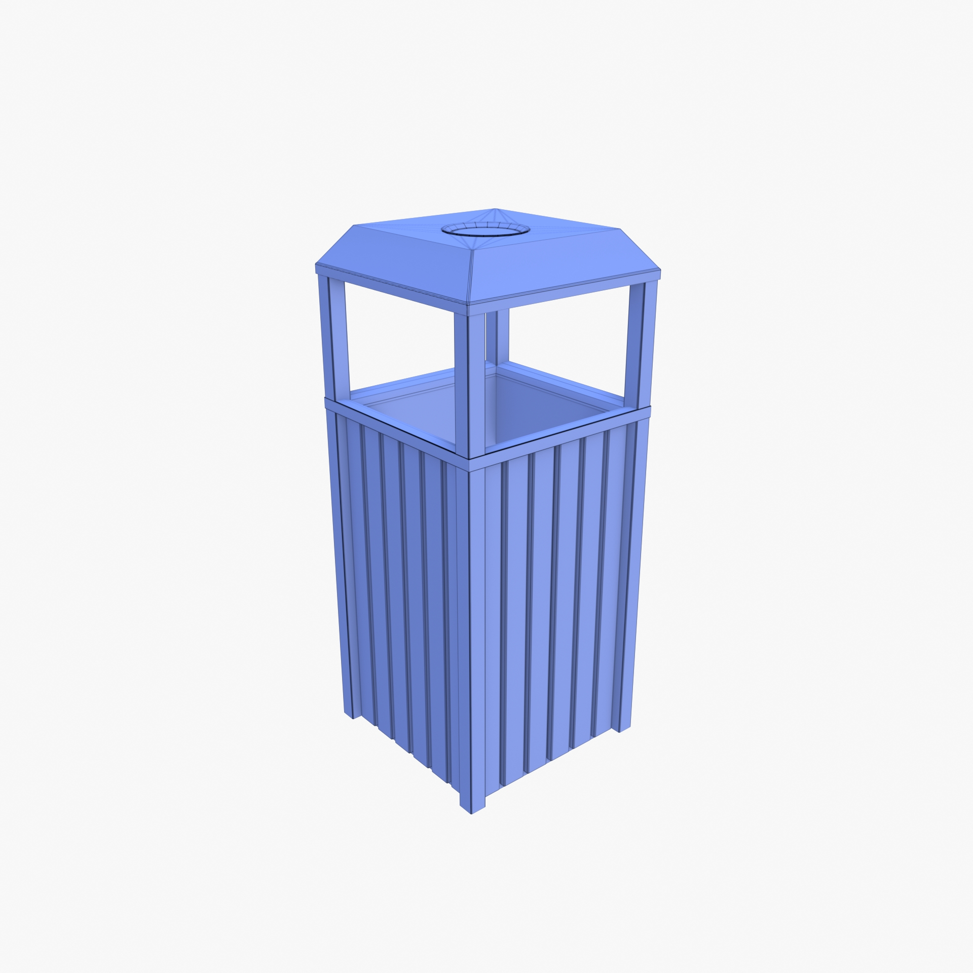 3D Trash can v5 - TurboSquid 1994667