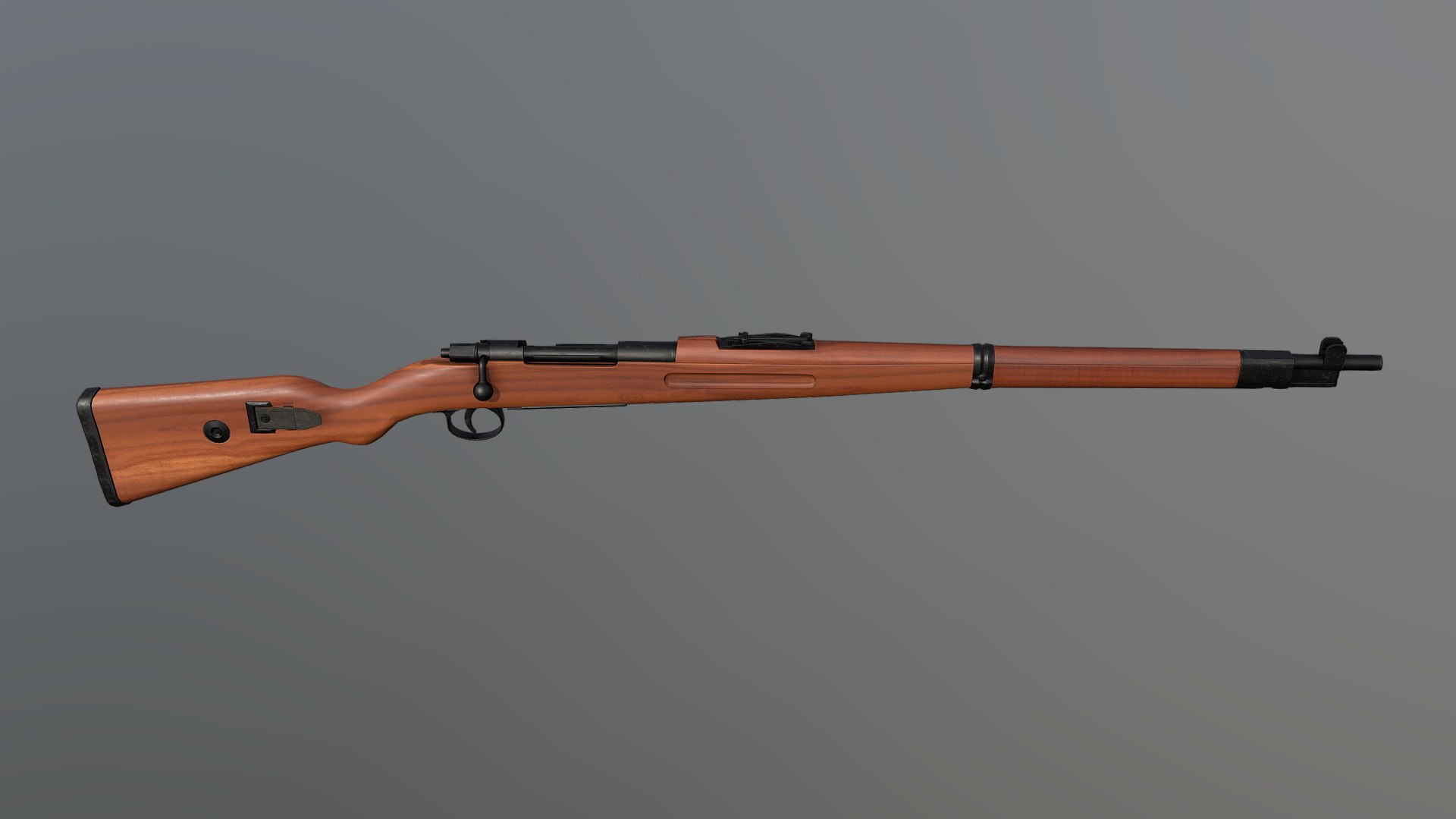 K98 Rifle 3D Model - TurboSquid 1348024