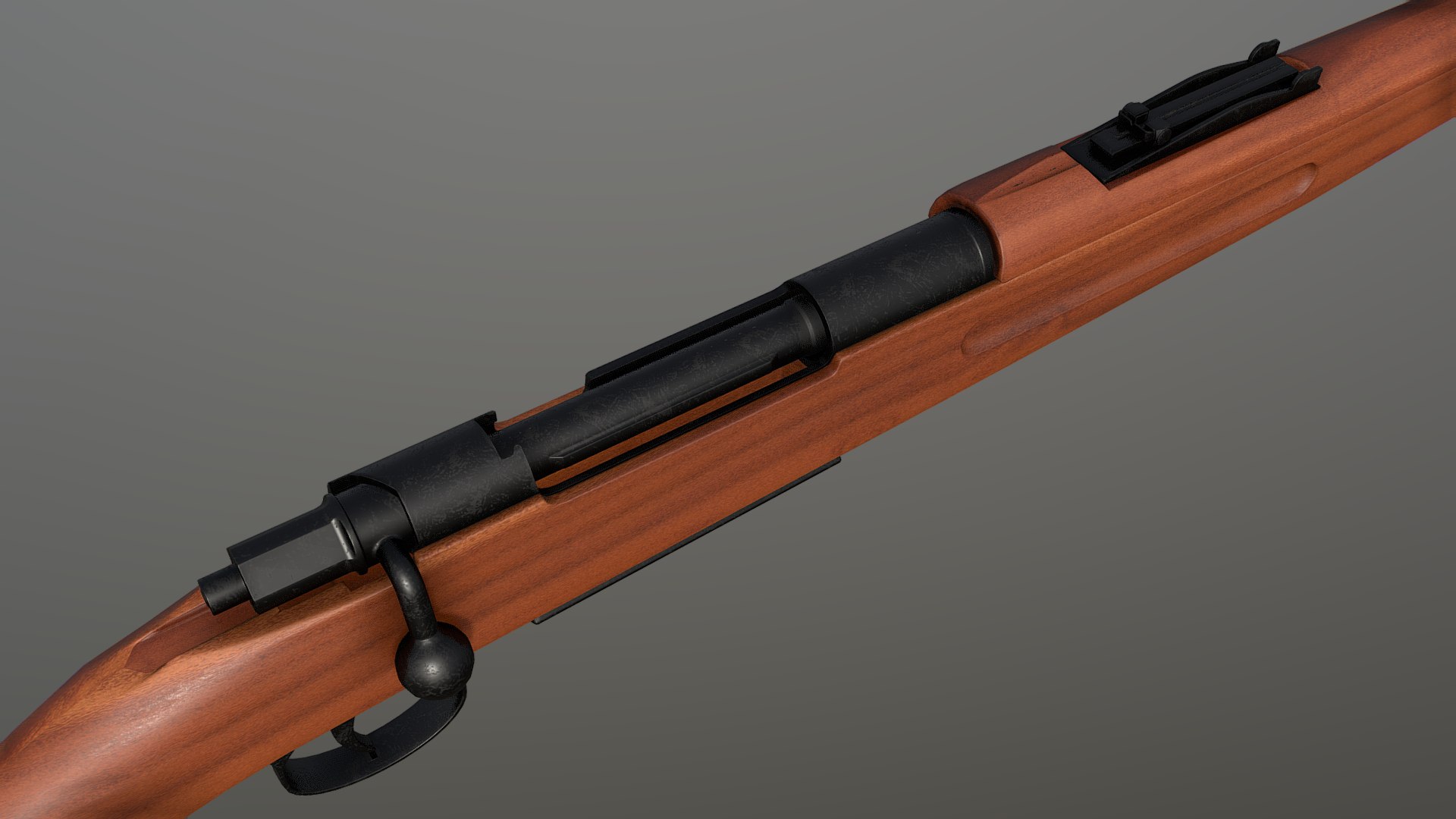 K98 Rifle 3D Model - TurboSquid 1348024