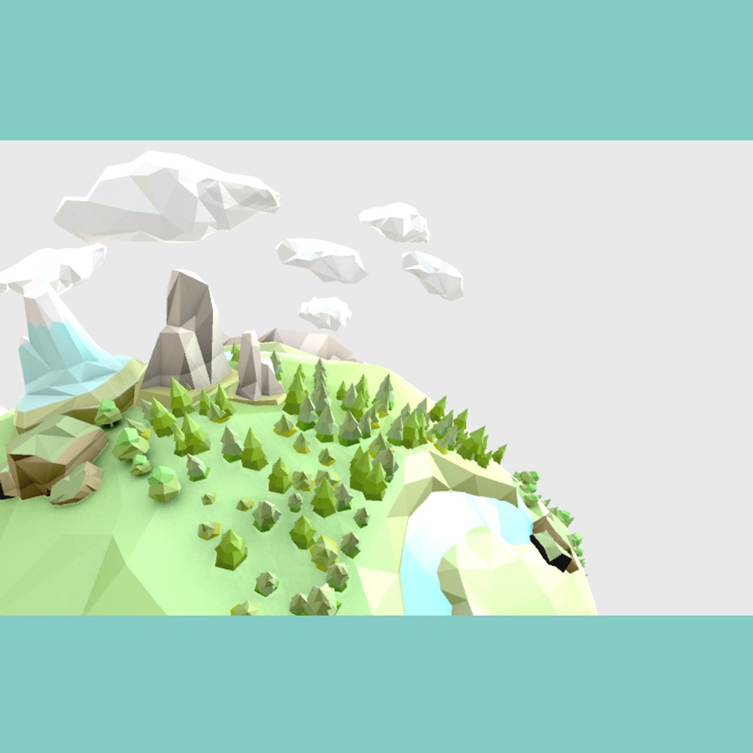 Cartoon Planet 3D Model - TurboSquid 1213539